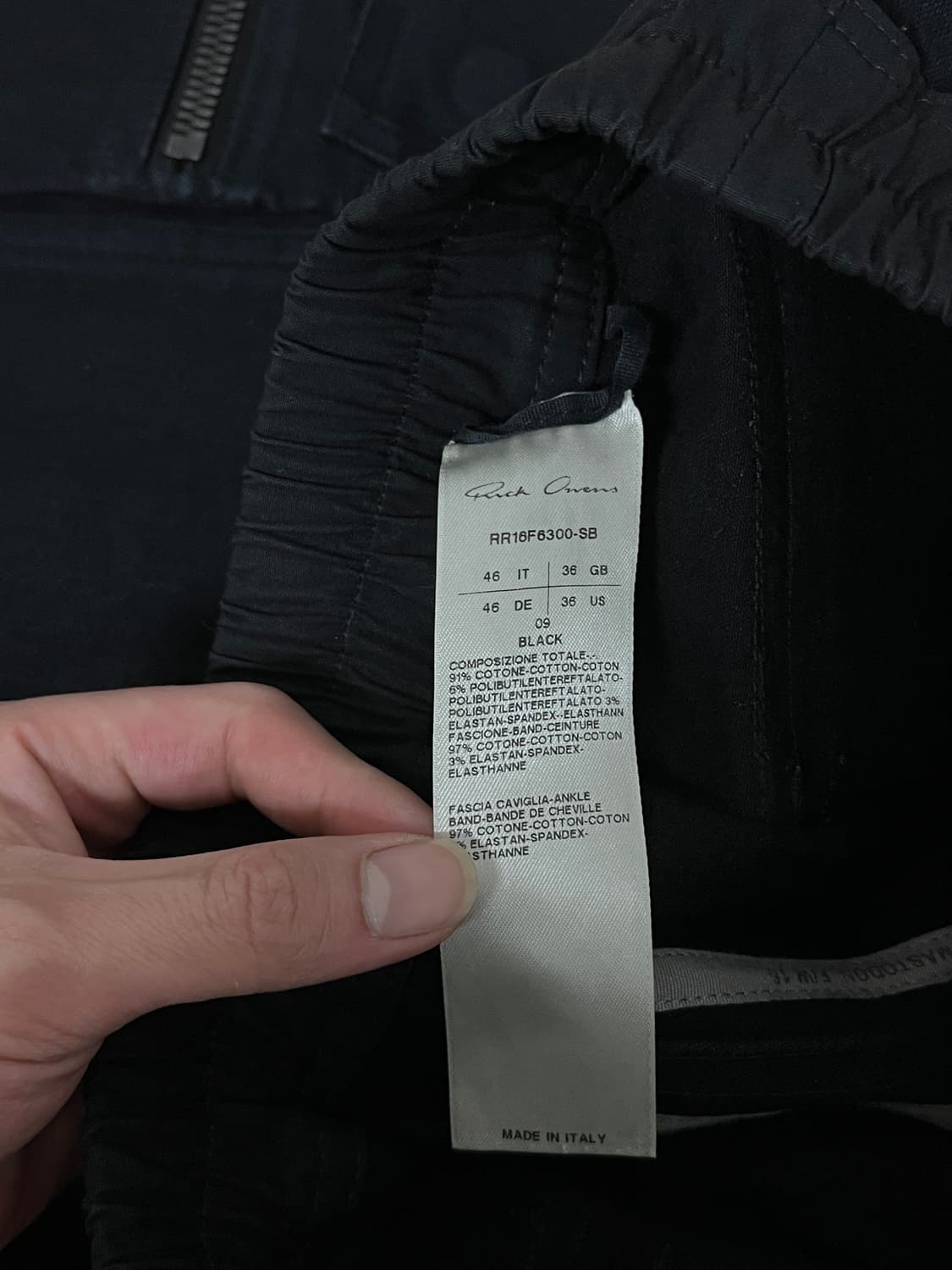 [46] 16fw 릭오웬스 마스토돈 카고 팬츠 SB | 후루츠패밀리