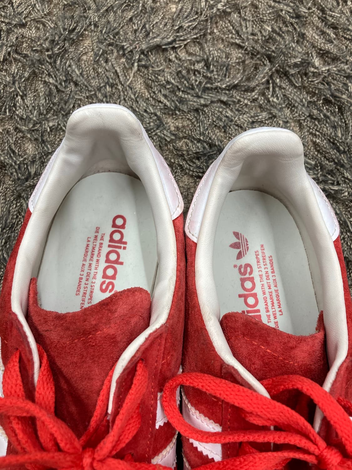 아디다스 캠퍼스 80s 하이레스 레드 255~260사이 | 후루츠패밀리