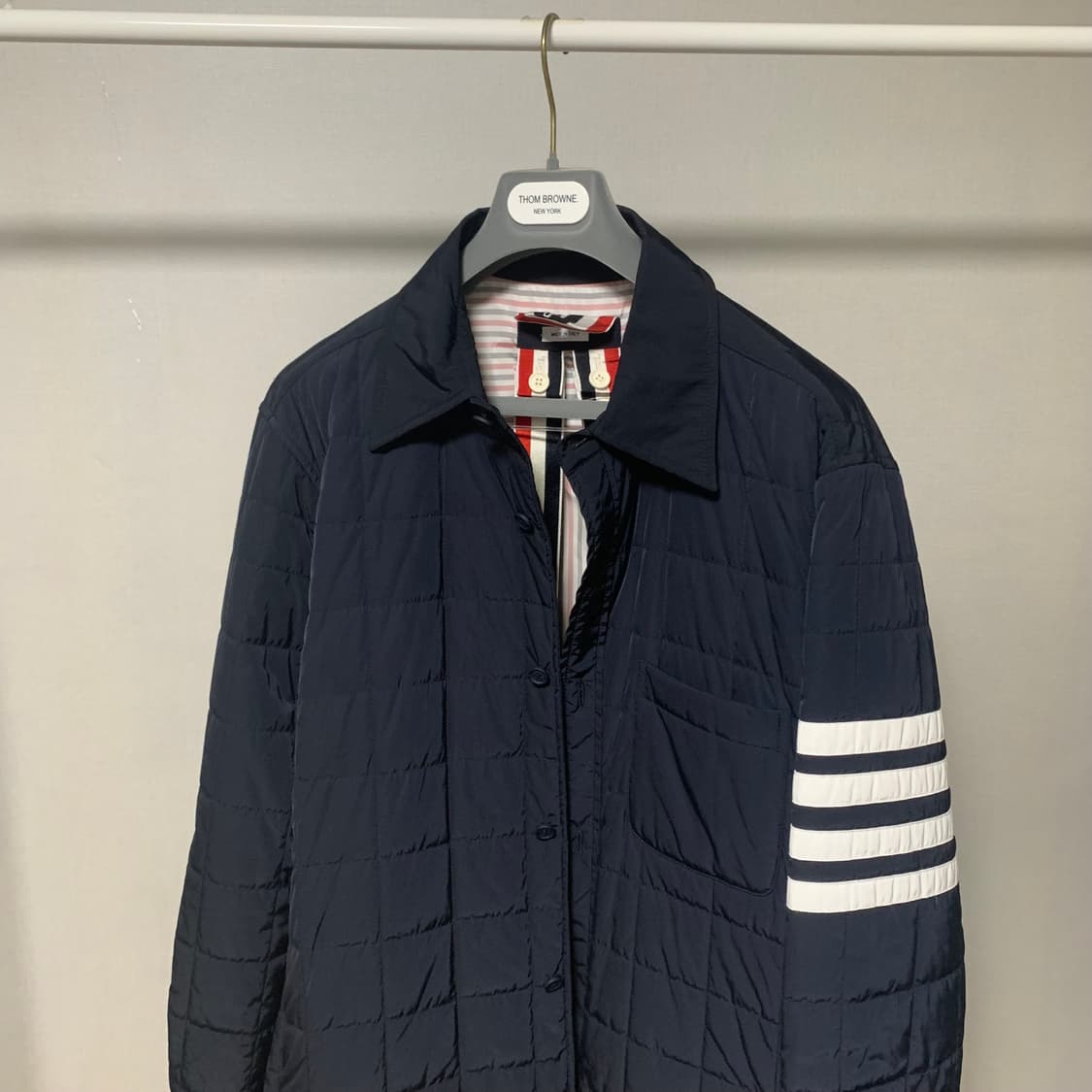 정품/2, 100~105/22fw 톰브라운 셔츠 패딩 | 후루츠패밀리