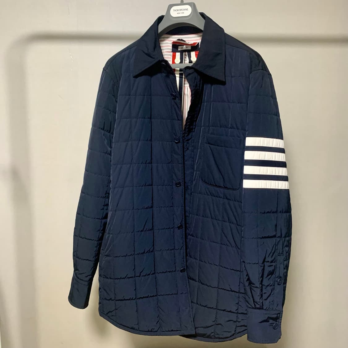 정품/2, 100~105/22fw 톰브라운 셔츠 패딩 | 후루츠패밀리