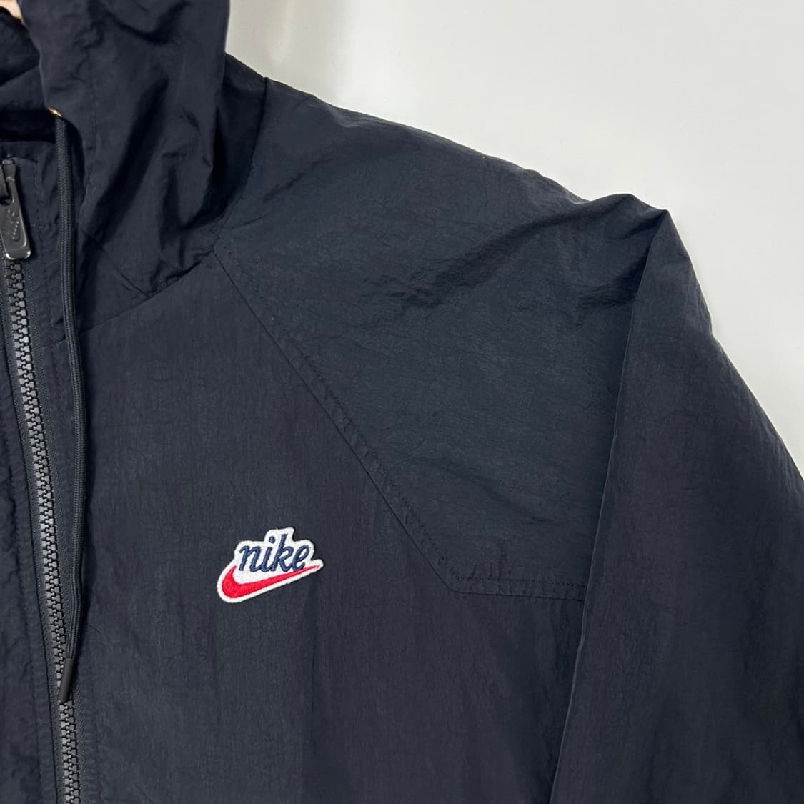 NIKE 나이키 헤리티지 블랙 바람막이 자켓 | 후루츠패밀리