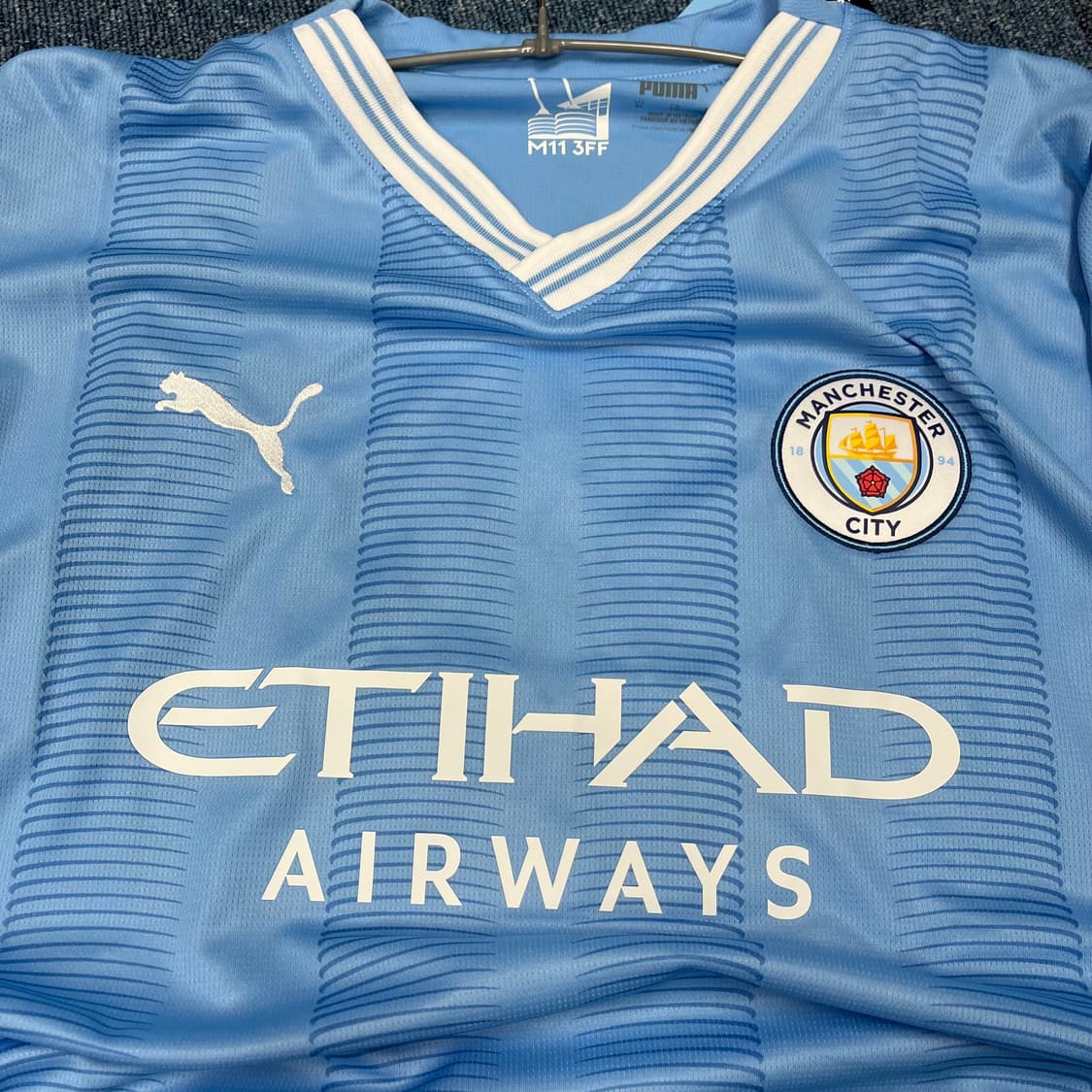 XL 23 24 맨체스터시티 홀란드 유니폼 새제품 | 후루츠패밀리