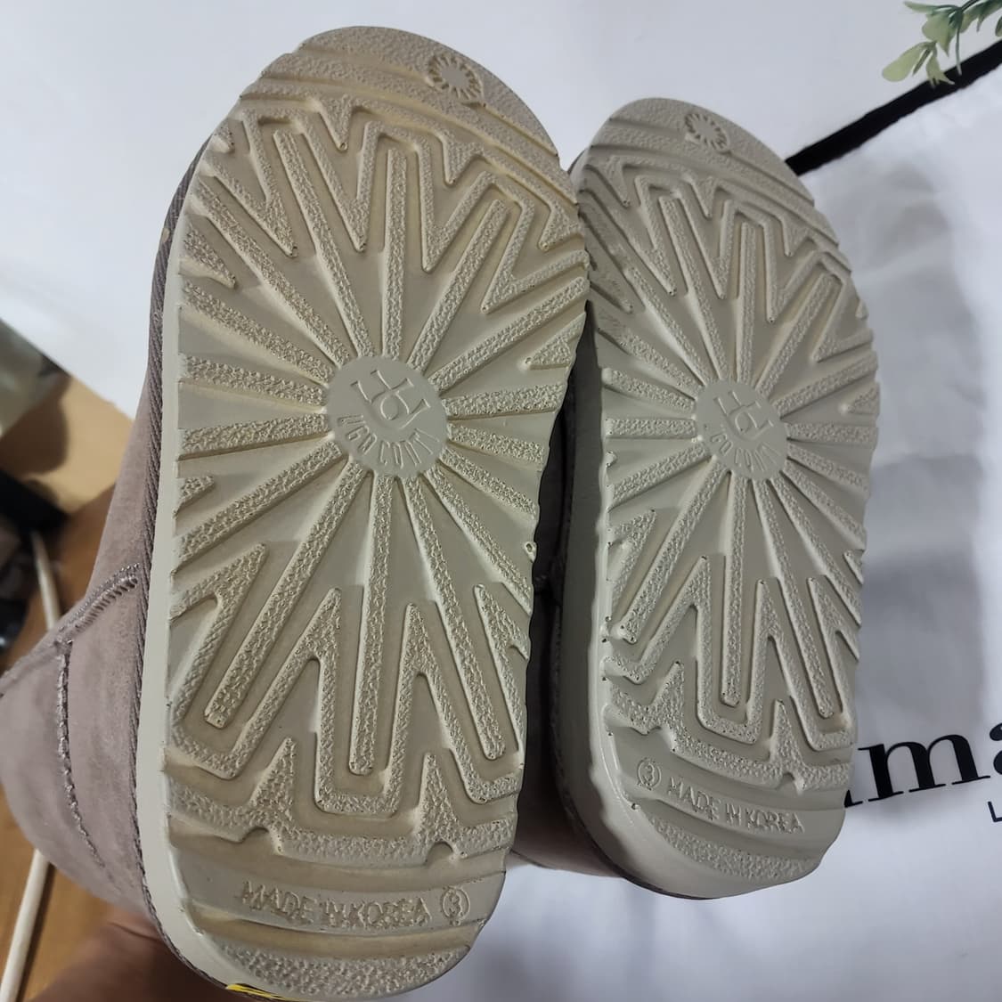 새거 여성 ugg 어그 스타일 털 방한화 털신 부츠 숏 225 230 | 후루츠패밀리