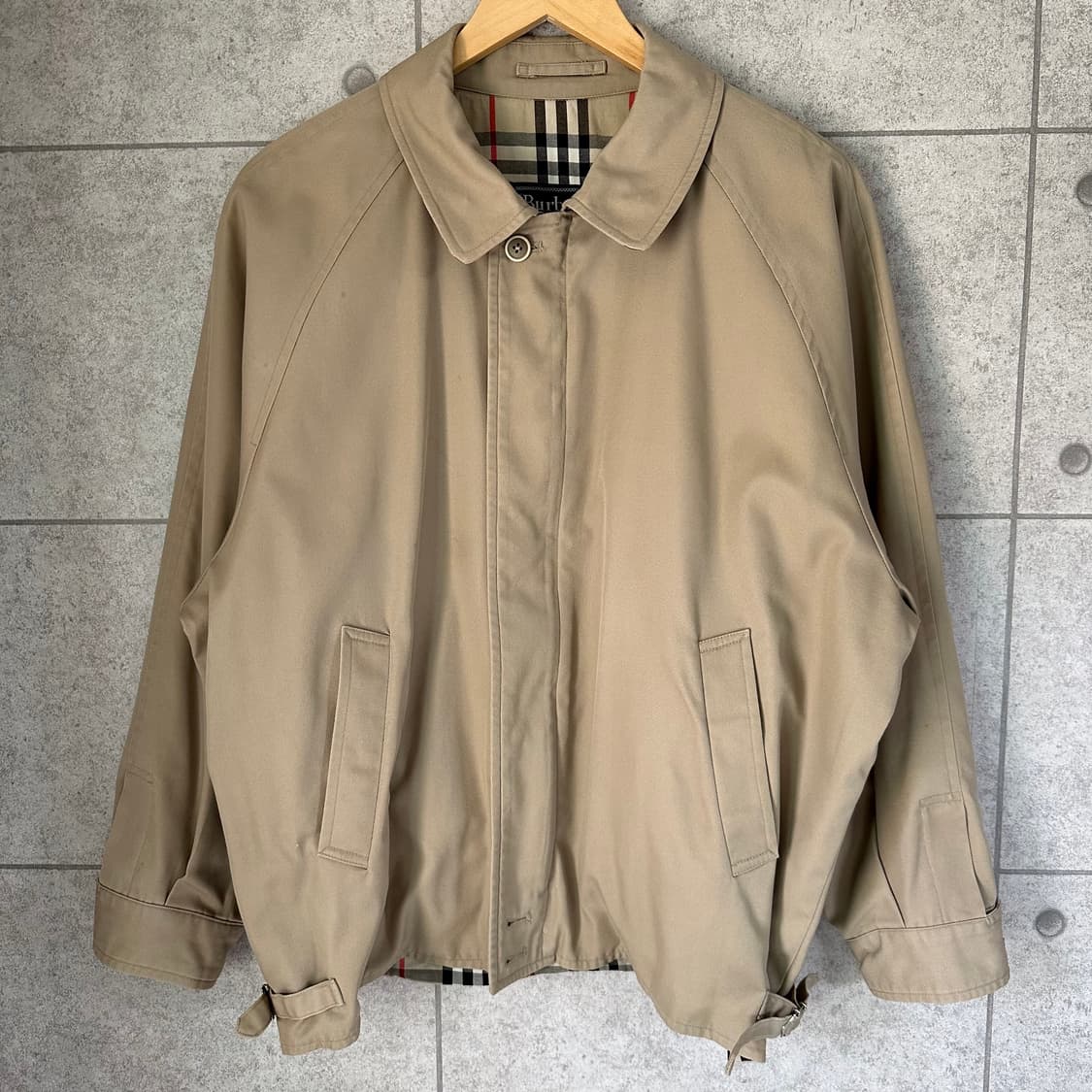 [M~L] 버버리 헤링턴 코튼 자켓 4893 | 후루츠패밀리