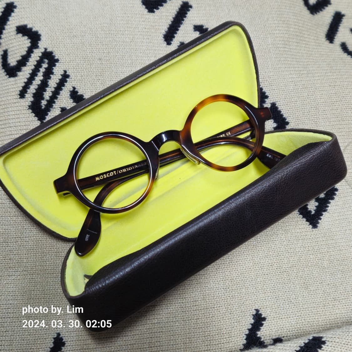 모스콧 졸맨 브라운 호피 안경테 moscot | 후루츠패밀리