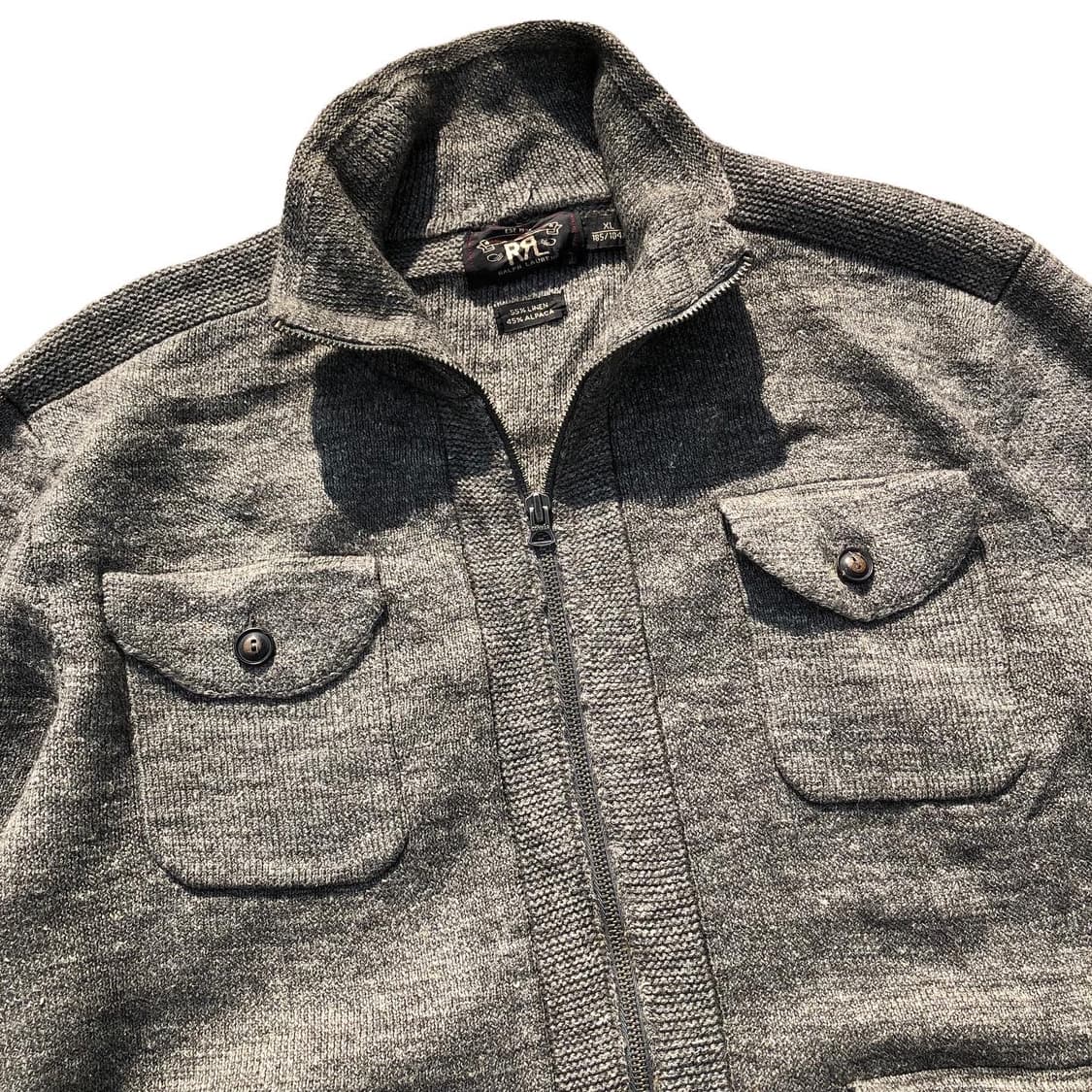 [XL] RRL 더블알엘 4포켓 니트 자켓 | 후루츠패밀리