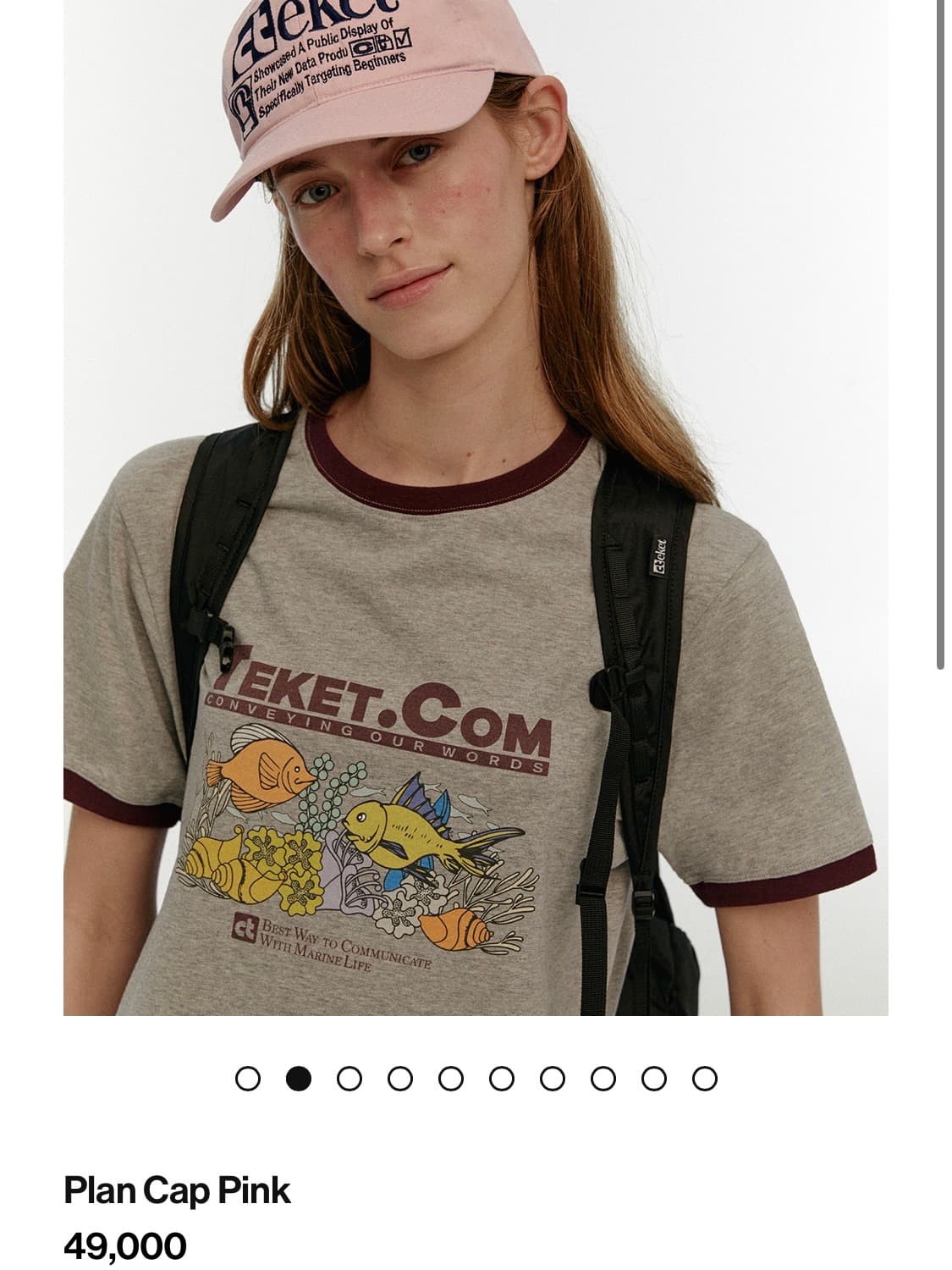 [새상품] Teket Plan Cap 테켓 모자 볼캡 | 후루츠패밀리