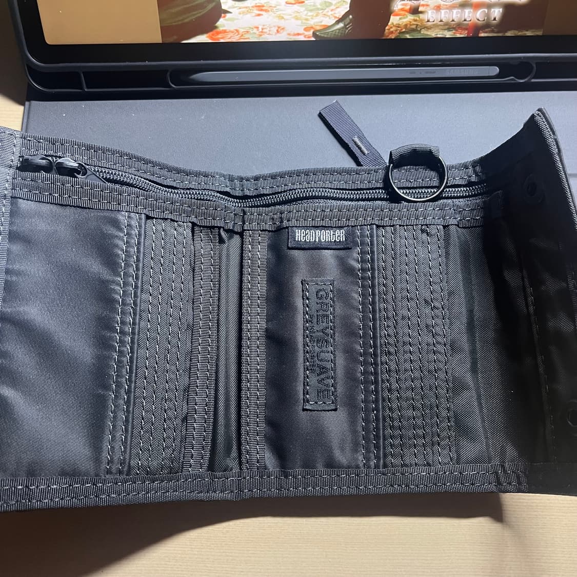 포터 GREY SPIRIT WALLET | 후루츠패밀리