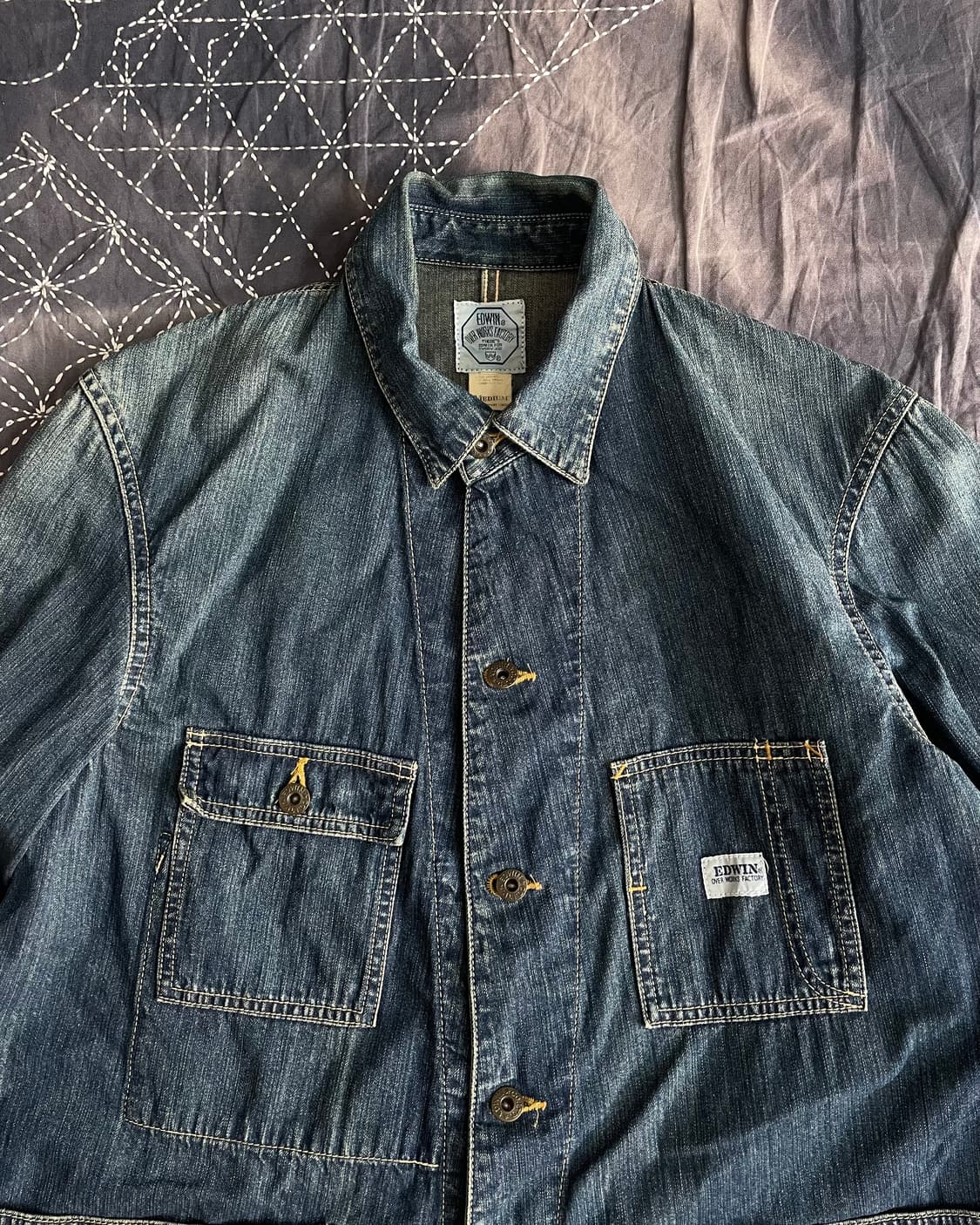 Edwin Vintage Jacket | 후루츠패밀리