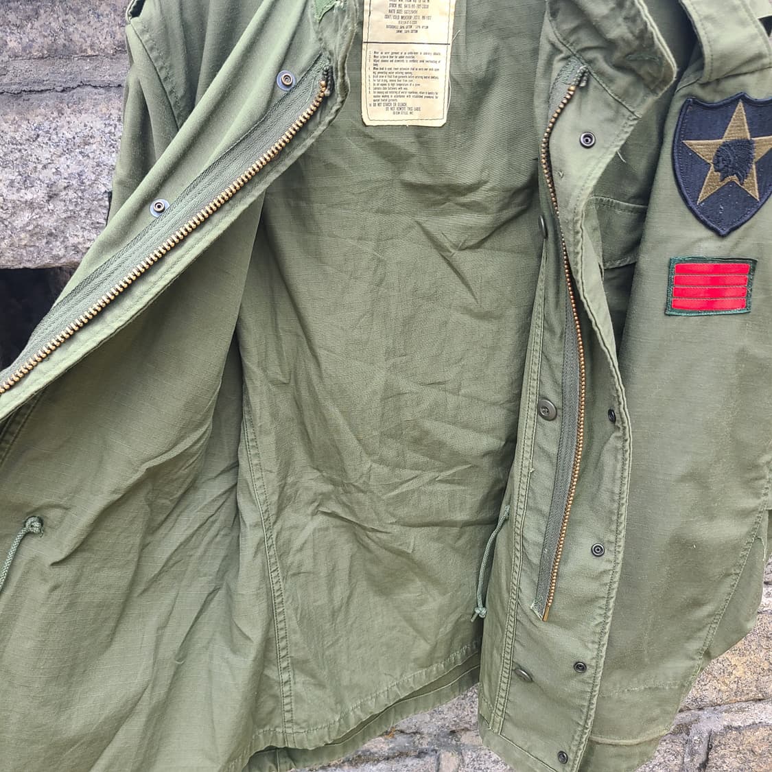 오리지널 미군 m65 3세대 야상 필드 자켓 m/s | 후루츠패밀리