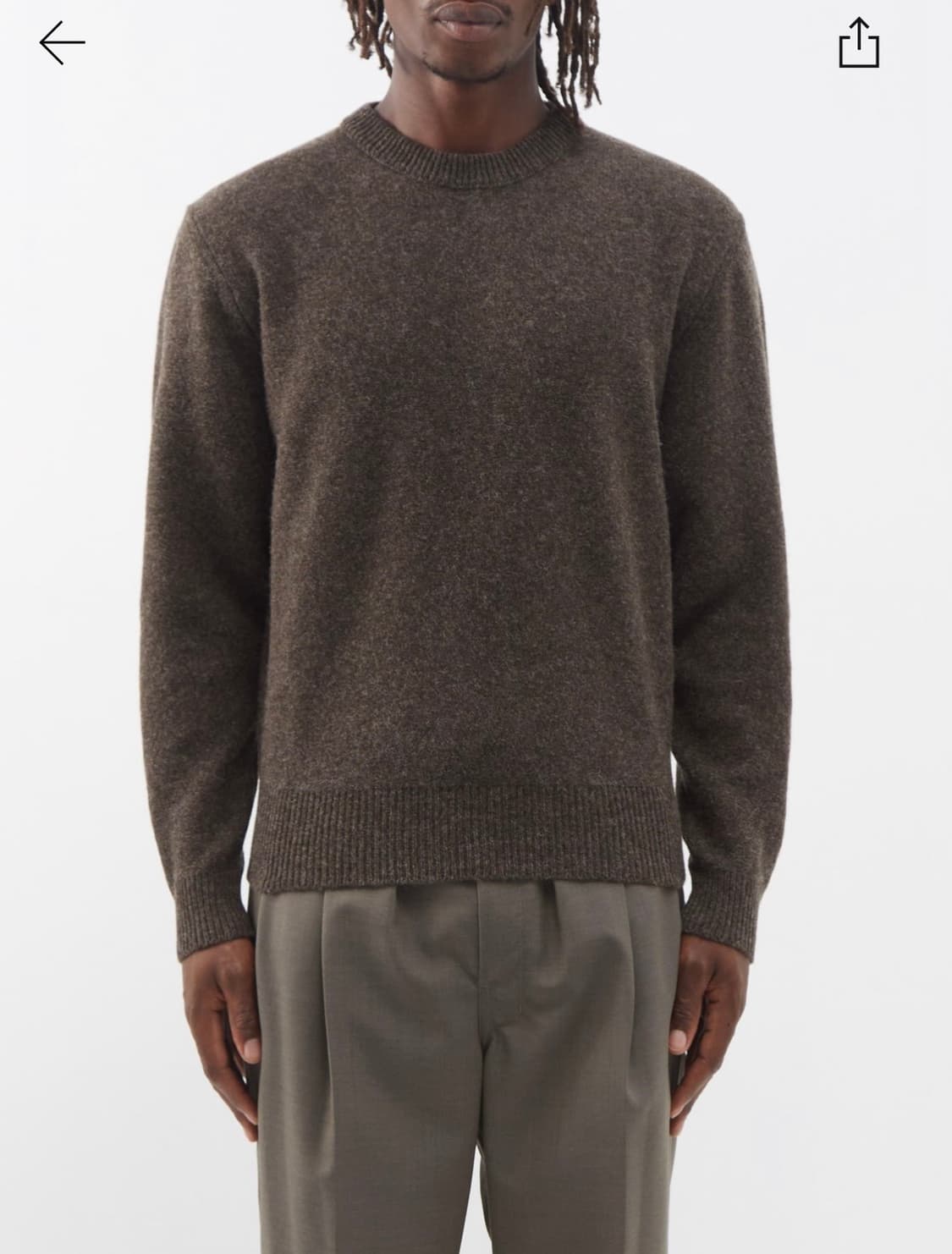 [46] 22FW 르메르 셔틀랜드 울 니트 | 후루츠패밀리