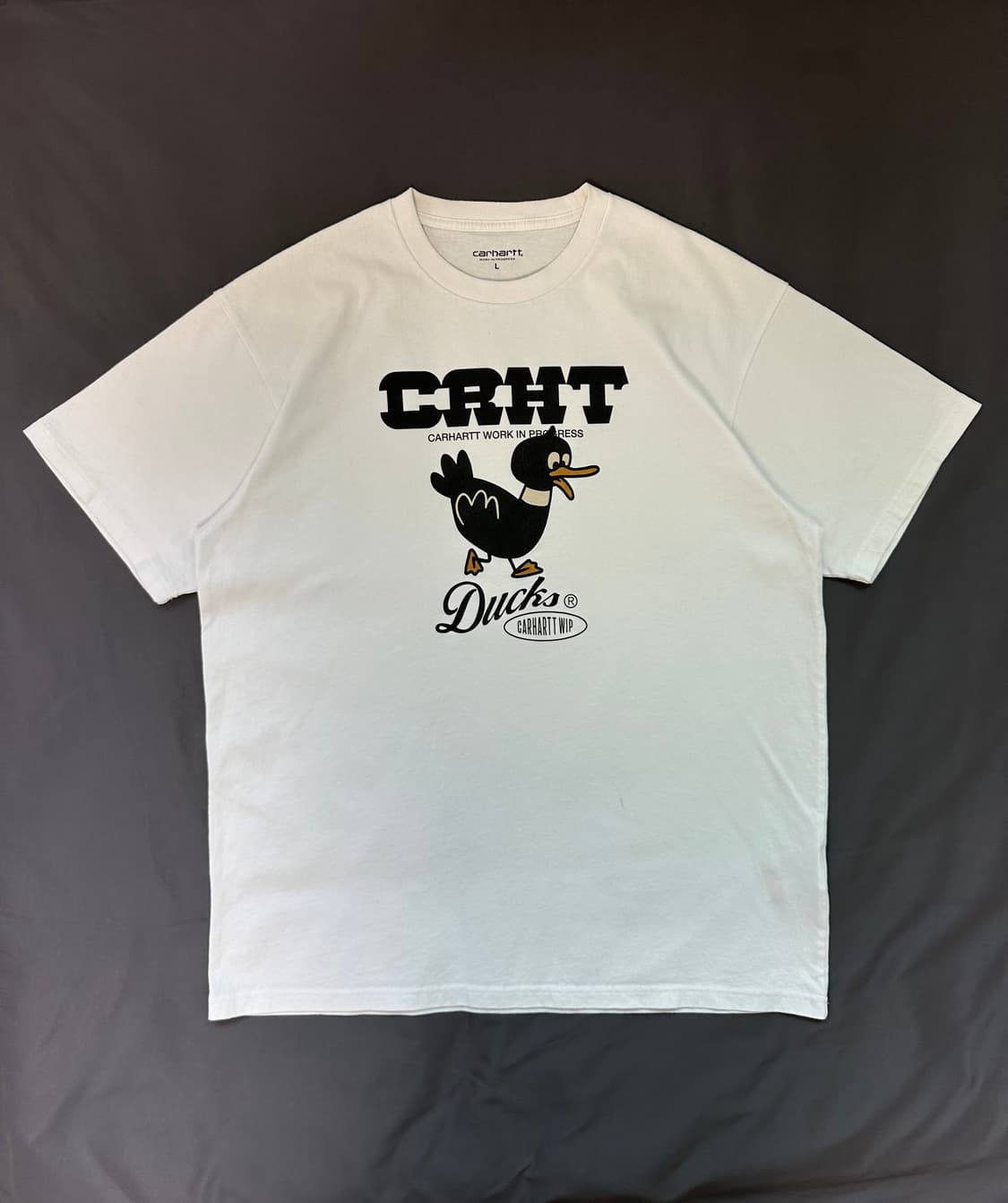 칼하트 WIP CRHT DUCKS 반팔 티셔츠 L | 후루츠패밀리