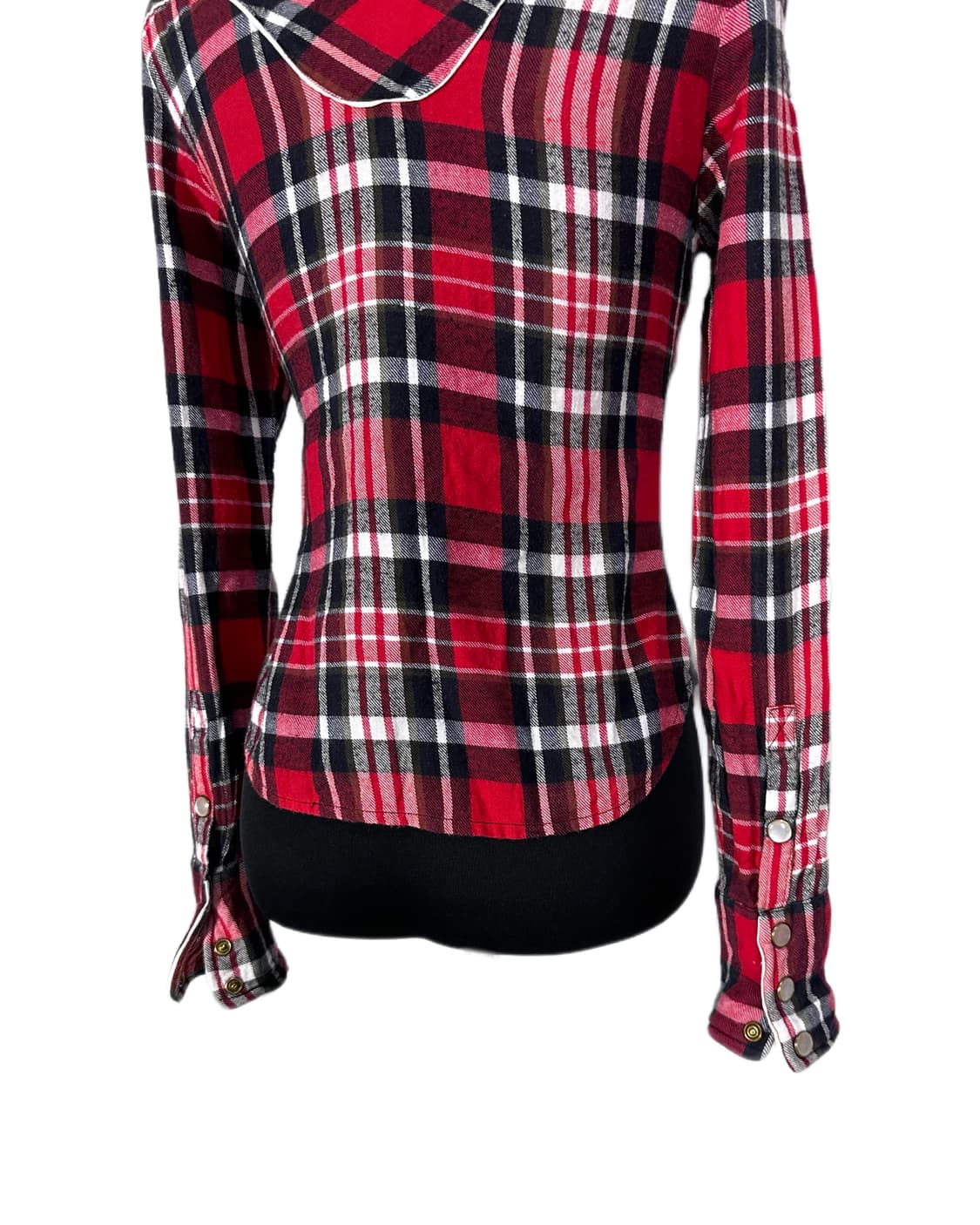 D.I.A. western check slim shir - 후루츠패밀리