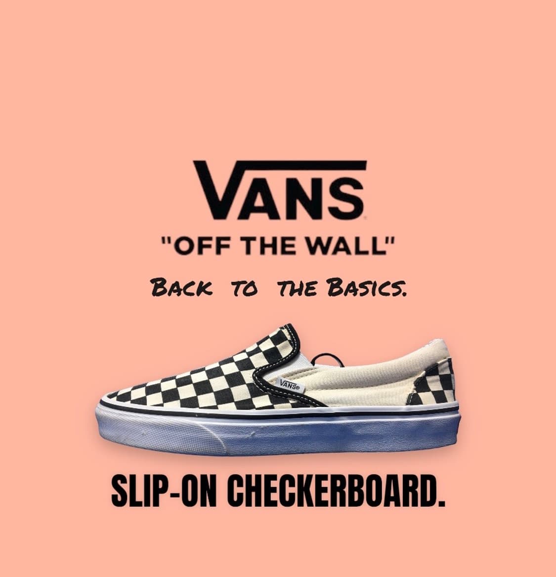 [265mm] 반스 슬립온 체커보드 Vans | 후루츠패밀리