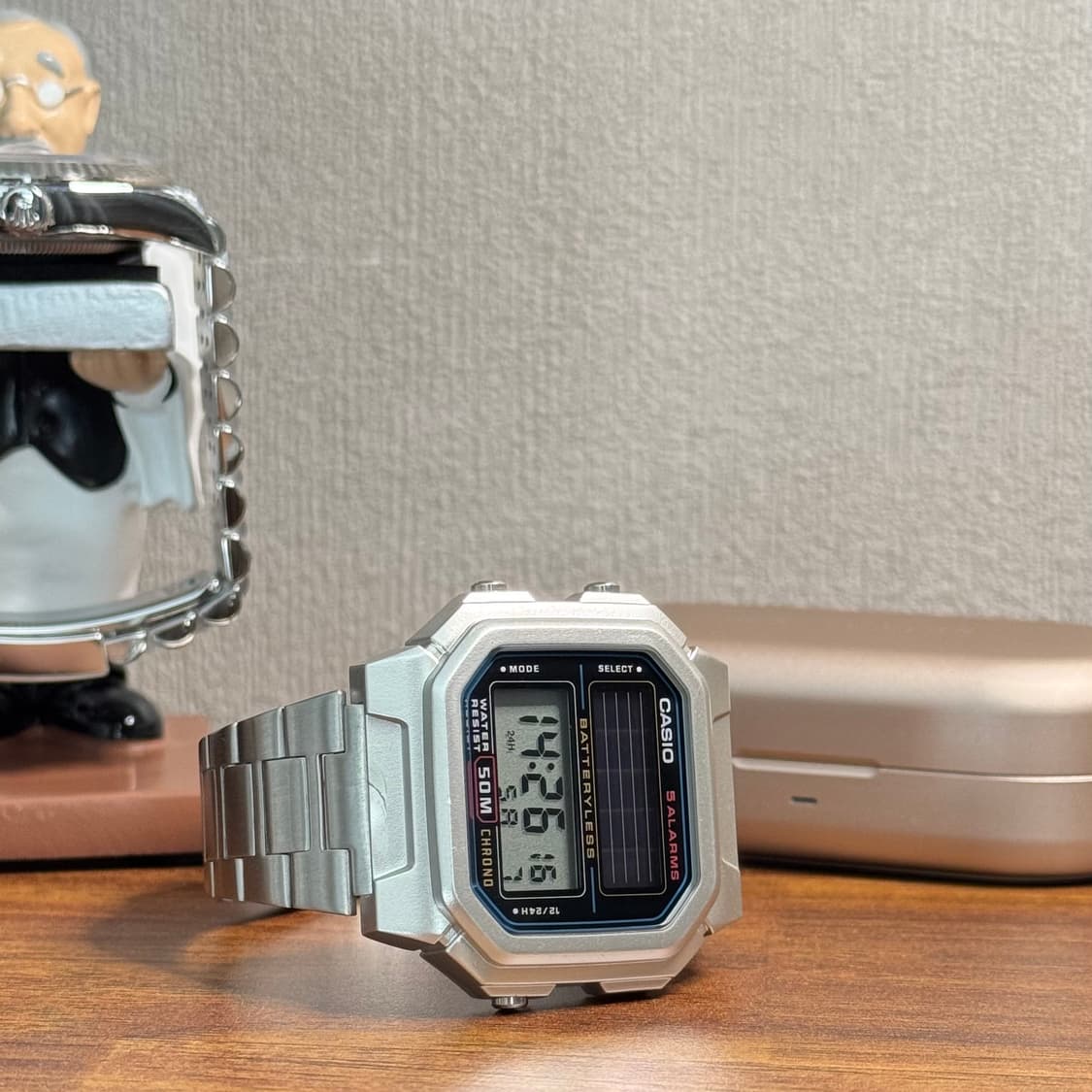 카시오(Casio) AL-190W 태양광 충전 전자시계 | 후루츠패밀리