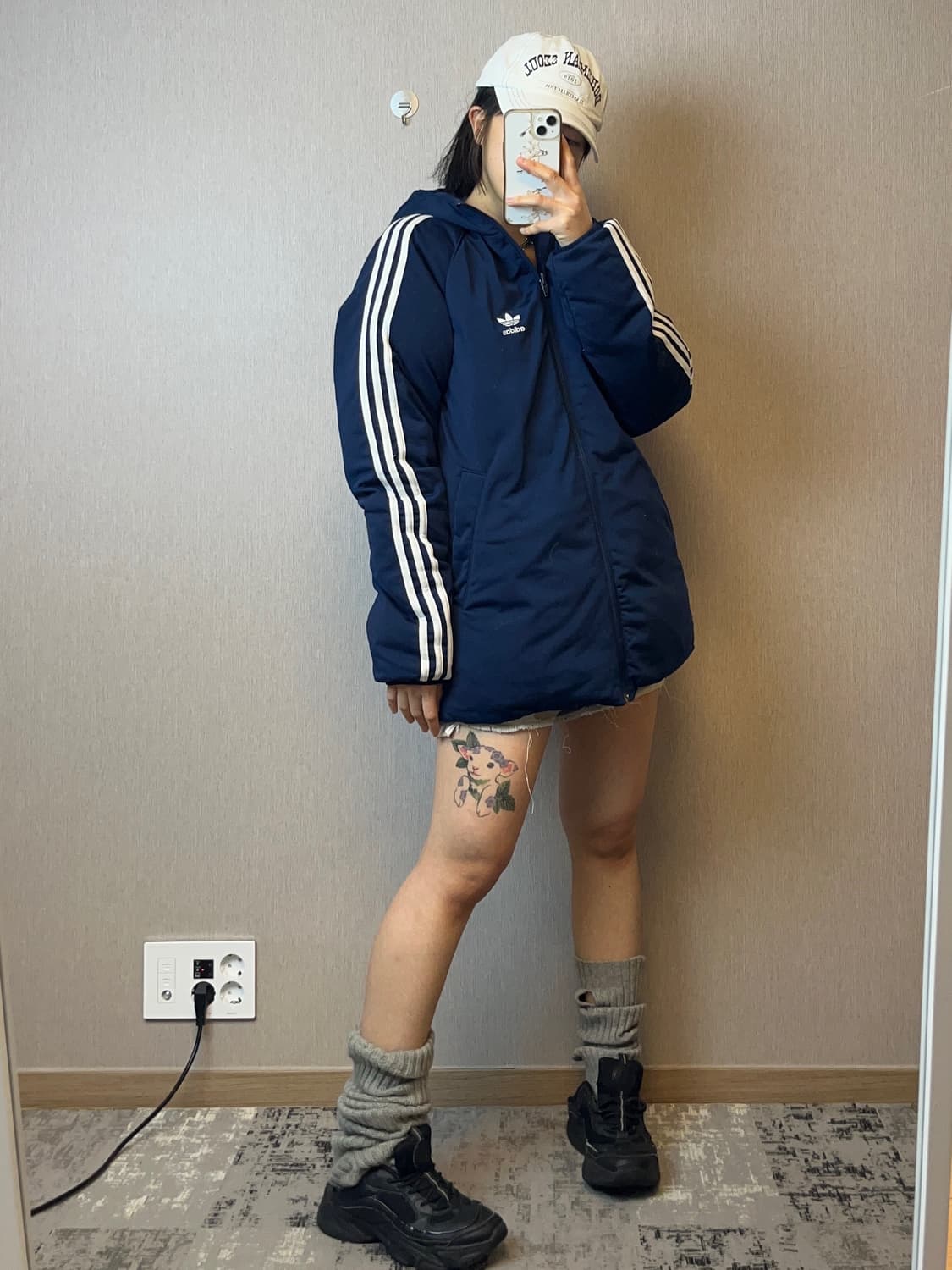 Adidas reversible padding | 후루츠패밀리