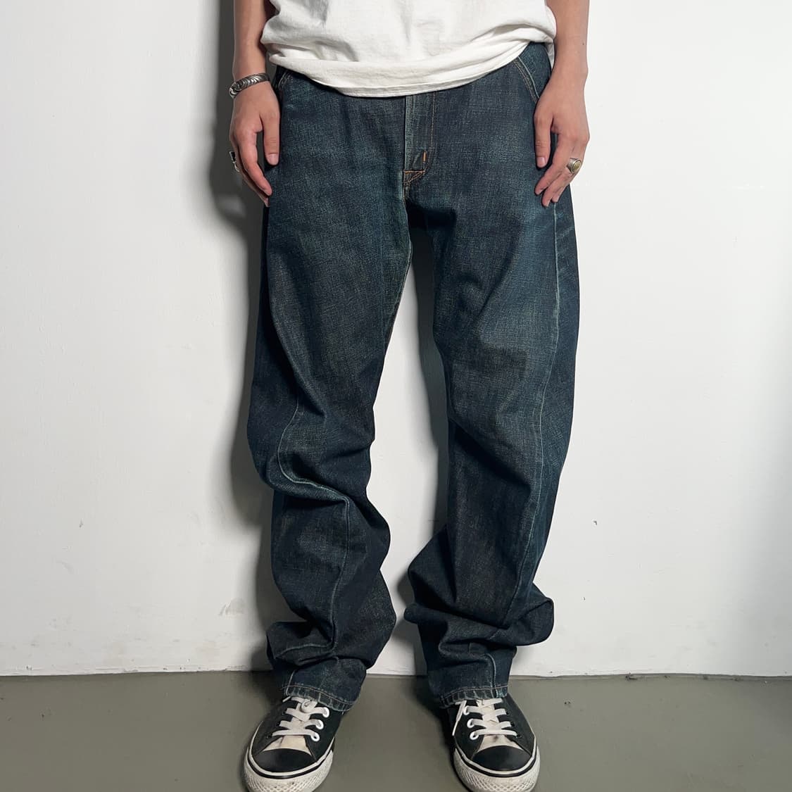 Edwin E-Function 초기라벨 3D 커브드 진 | 후루츠패밀리