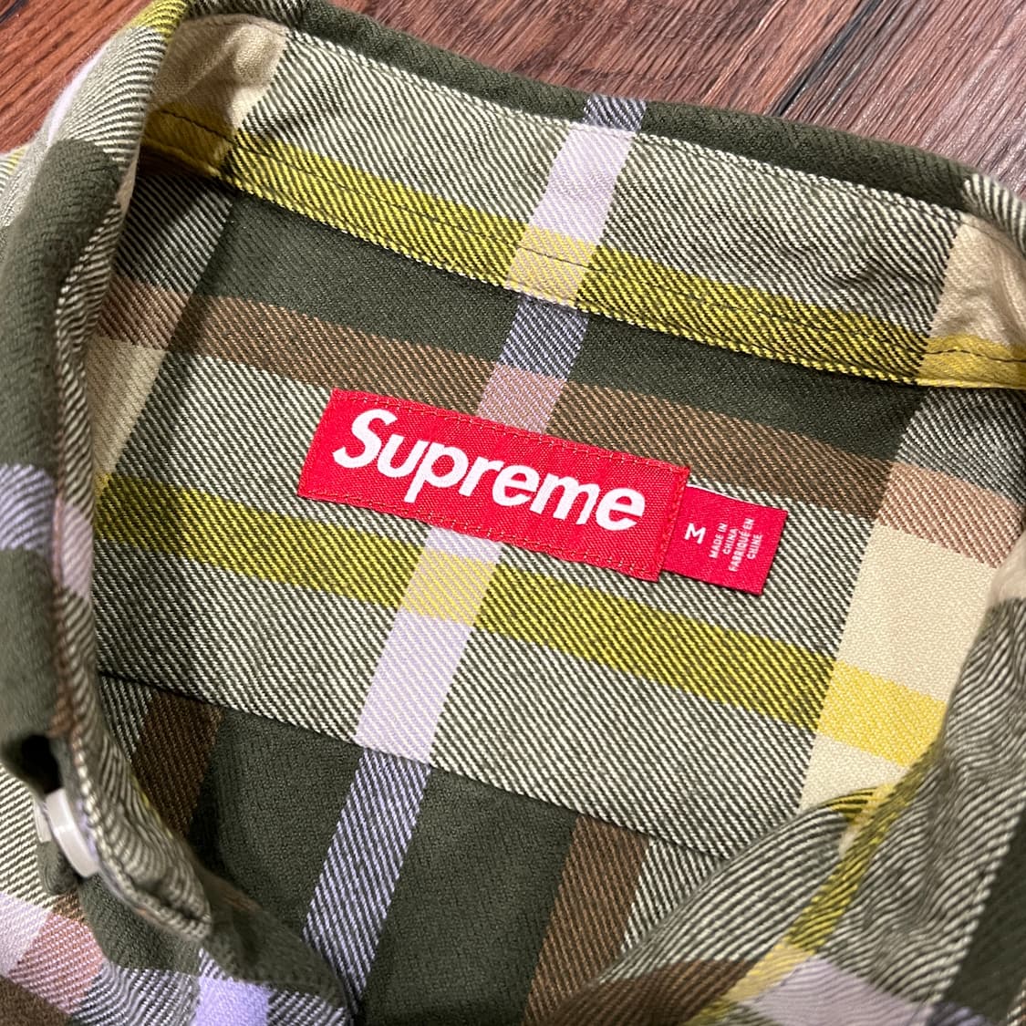 Supreme Plaid Flannel Shirt | 후루츠패밀리