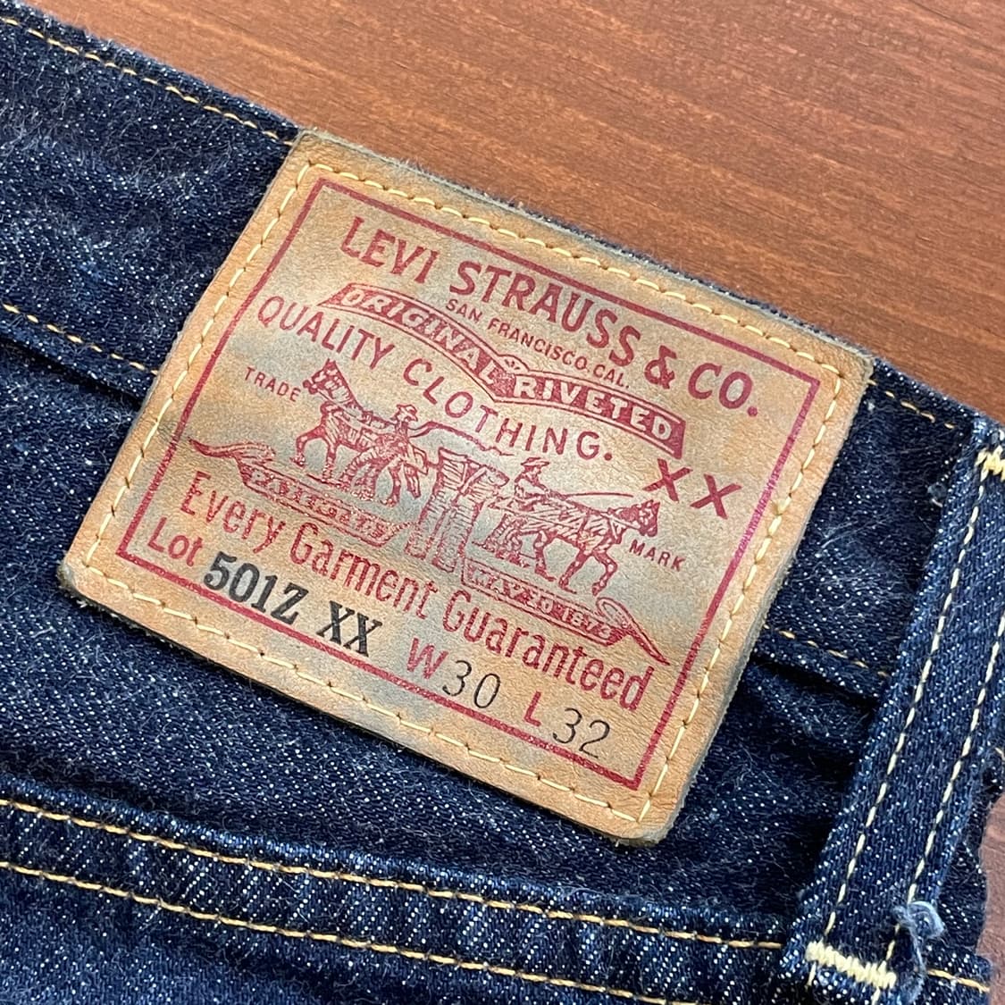 리바이스 LVC 1954 501Z XX 셀비지 진 | 후루츠패밀리