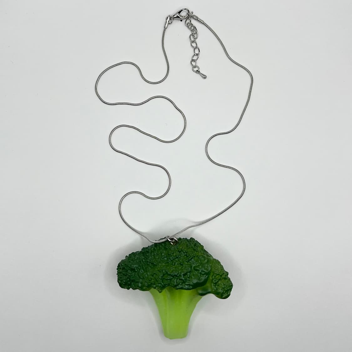 large broccoli necklace | 후루츠패밀리