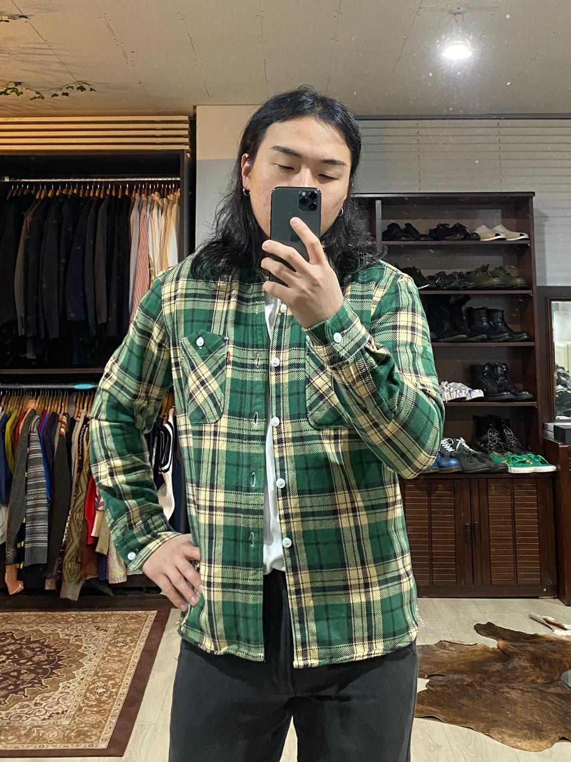 LEVIS check work shirts | 후루츠패밀리