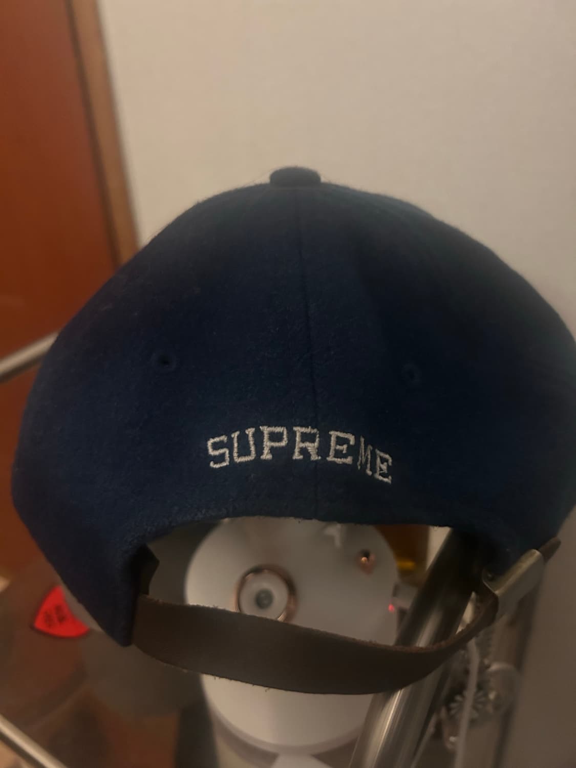SUPREME S LOGO 6 PANEL CAP | 후루츠패밀리