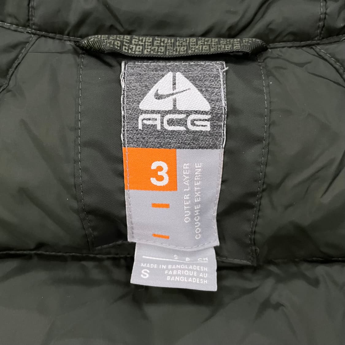 00's 나이키 ACG N-3B 구스다운 파카 S | 후루츠패밀리