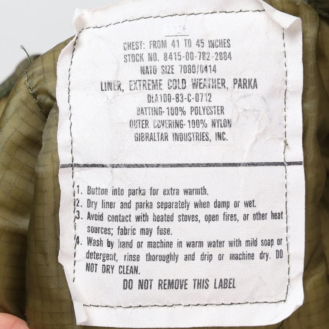 USA M-65 Original Fishtail Par | 후루츠패밀리