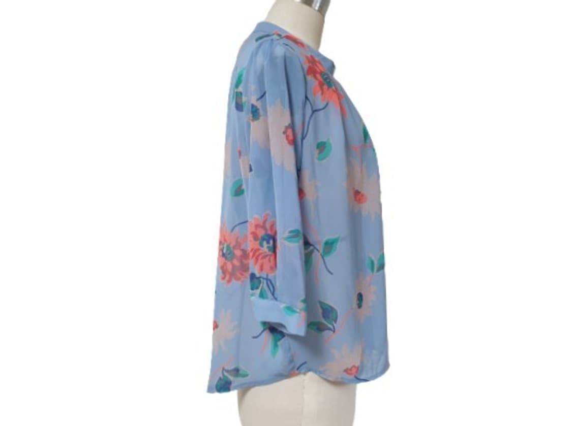 KELLI URBAN 플라워 하늘거리는 블라우스 F - 후루츠패밀리