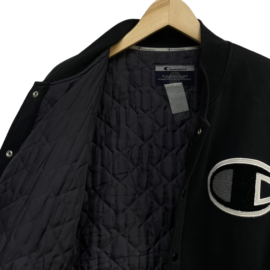 Champion Sweat Varsity Jacket - 후루츠패밀리