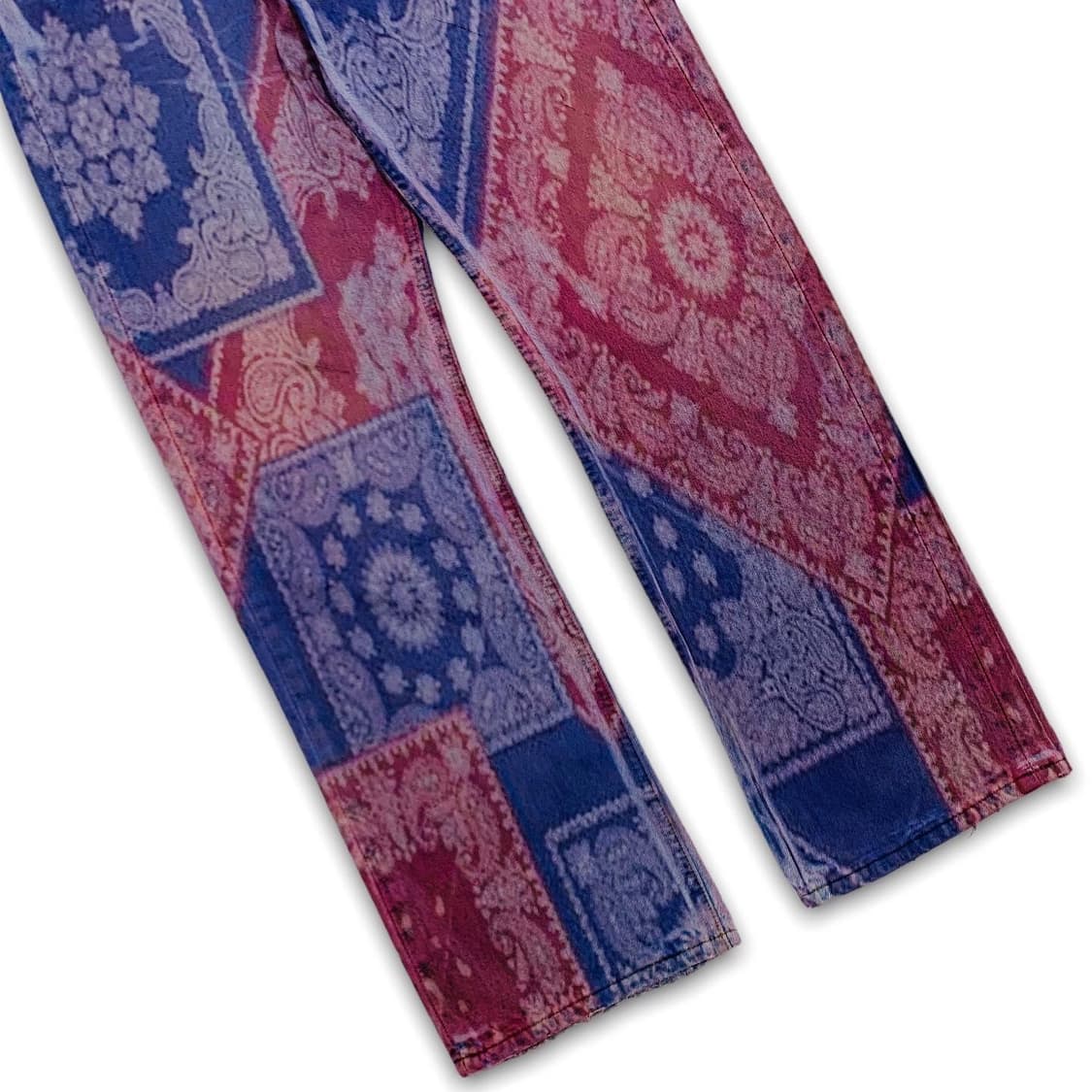 Levis 501 paisley custom pants | 후루츠패밀리