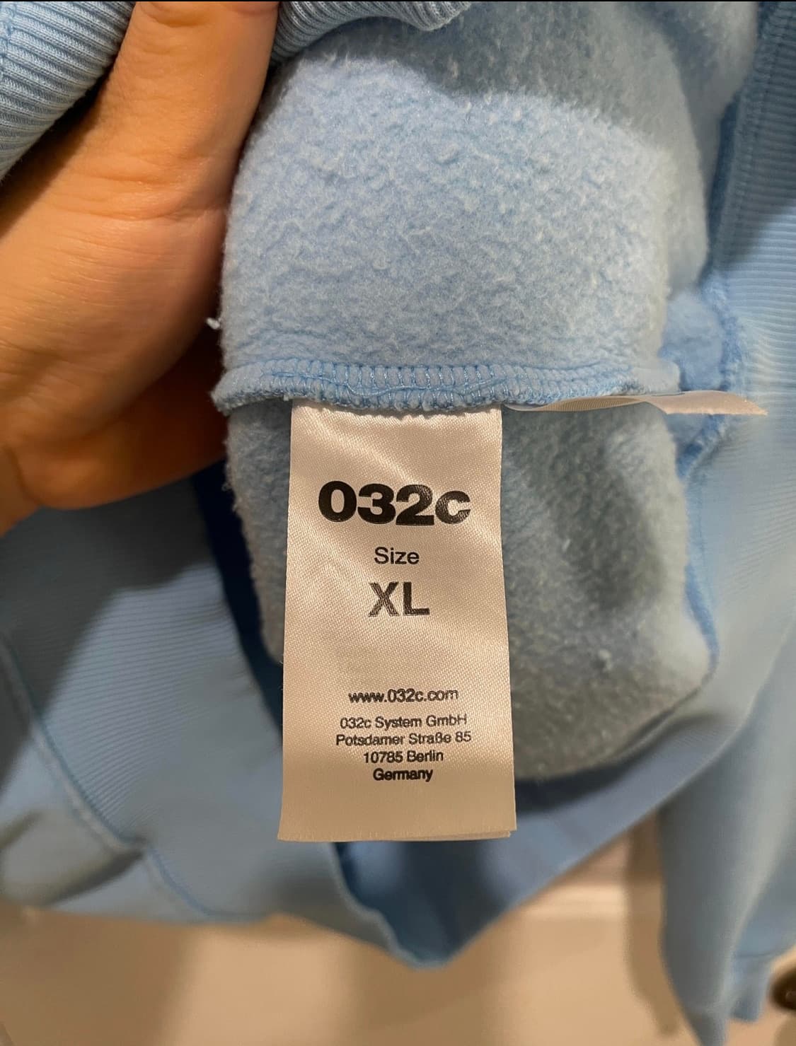 XL)032c fist 후드 | 후루츠패밀리