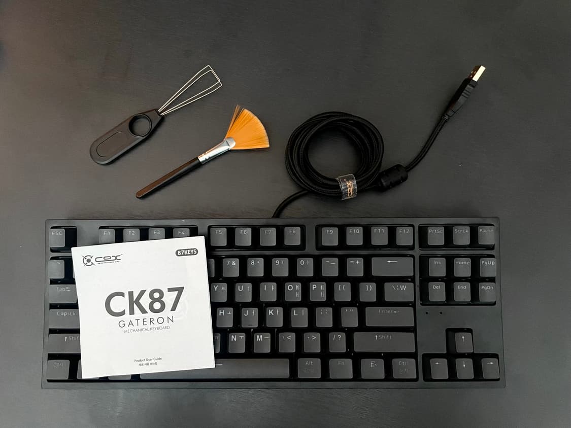 COX CK87 황축 키보드 | 후루츠패밀리