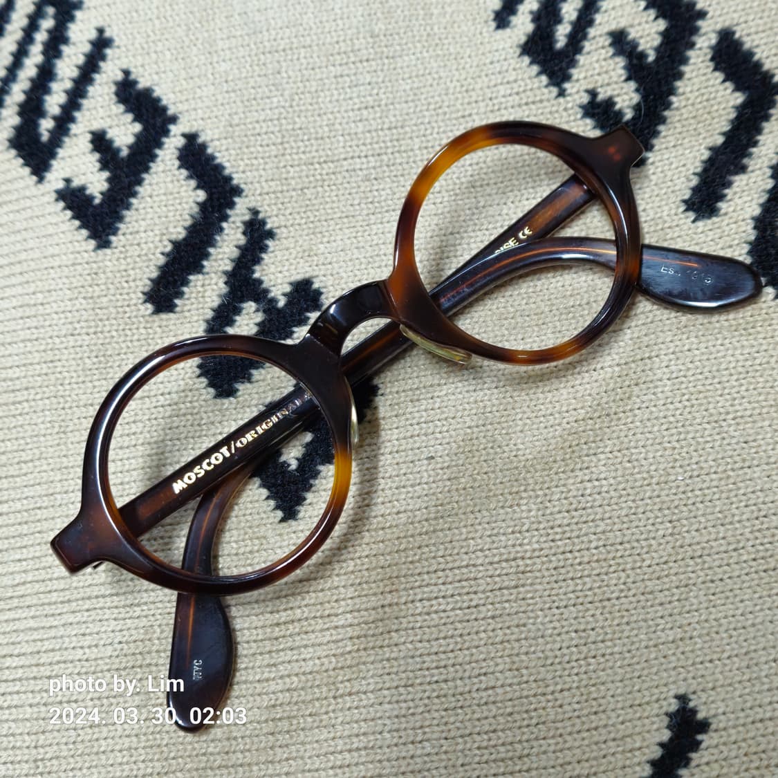 모스콧 졸맨 브라운 호피 안경테 moscot | 후루츠패밀리