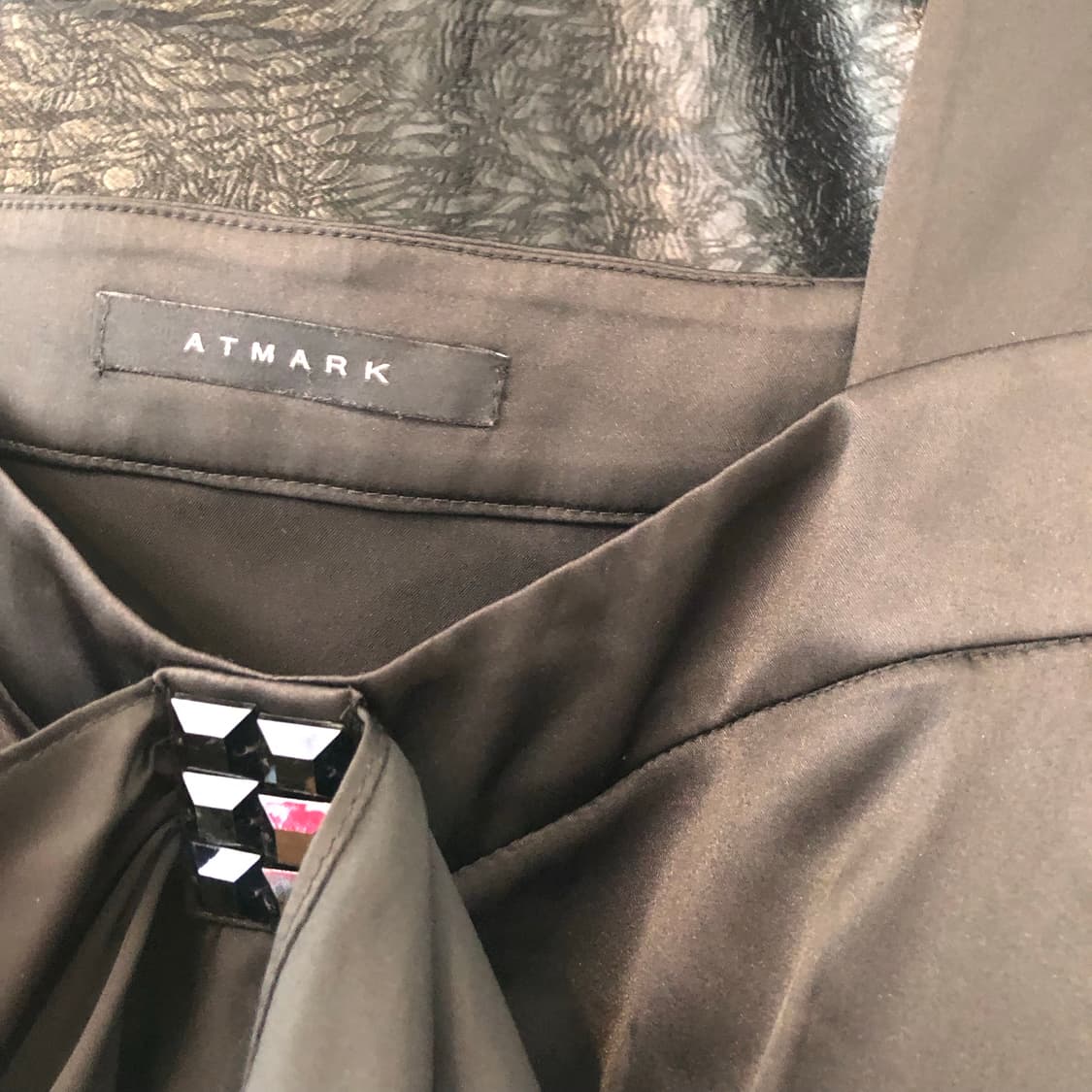 Vintage 💿 ATMARK black plum s - 후루츠패밀리