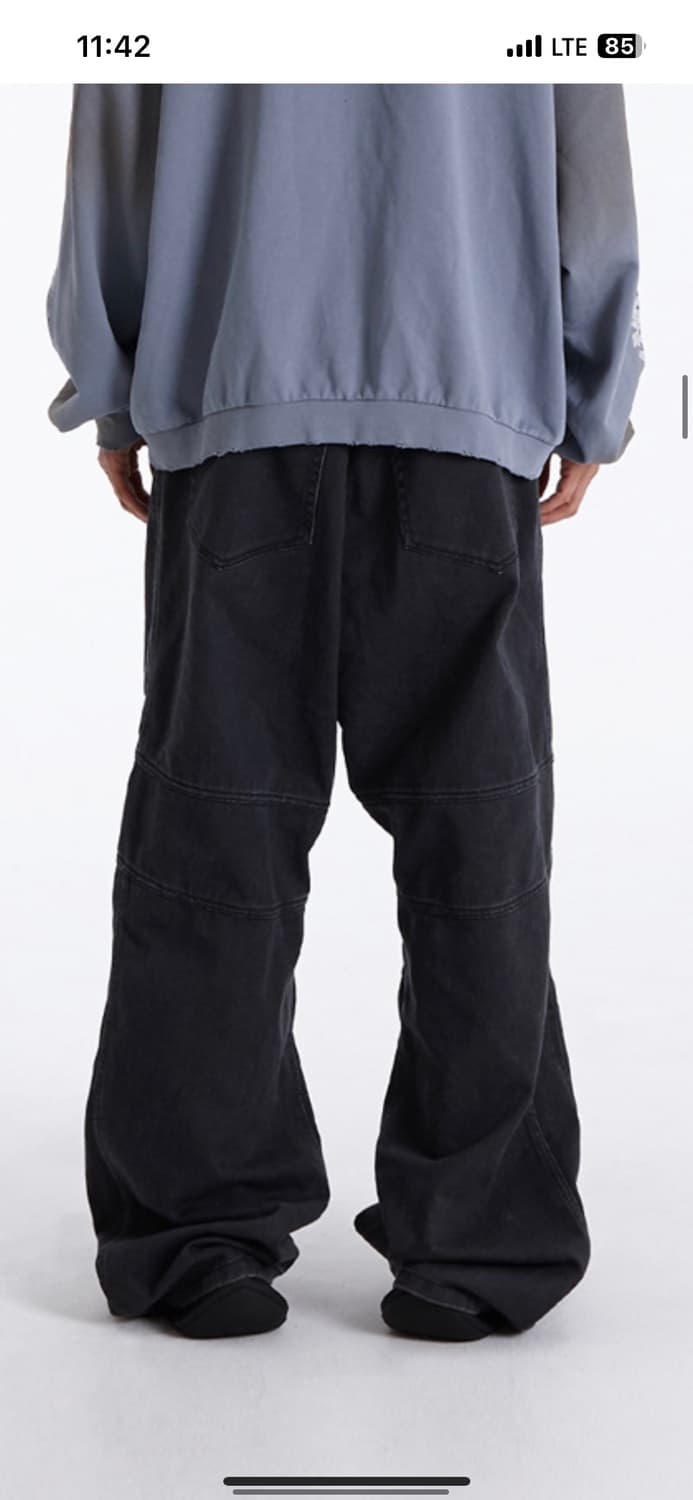 MNGU 레이싱팬츠 그레이 L사이즈 | 후루츠패밀리