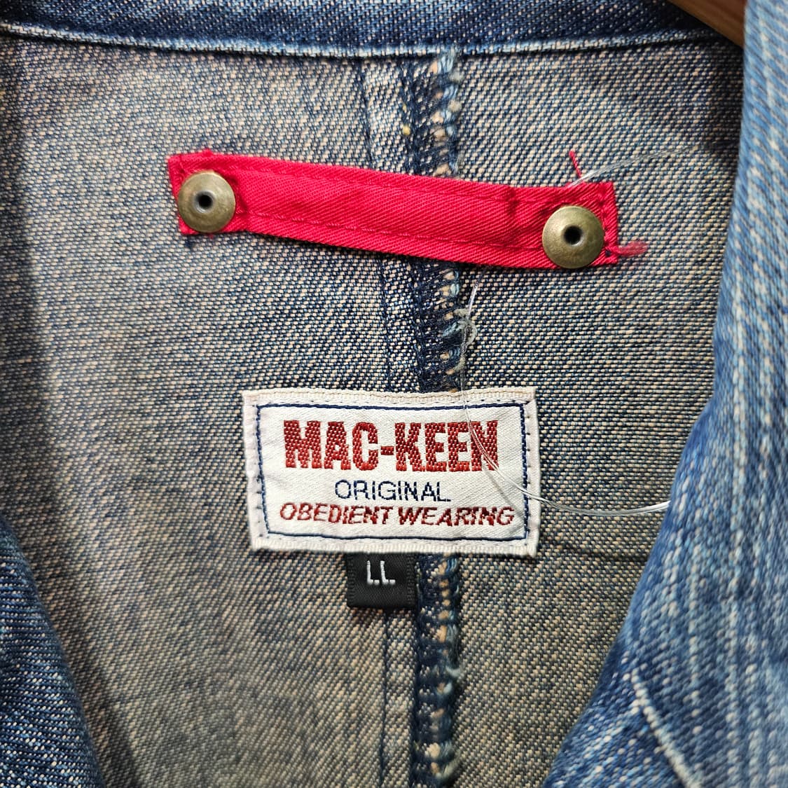 빈티지 MAC-KEEN 데님 커버올자켓-105사이즈 | 후루츠패밀리