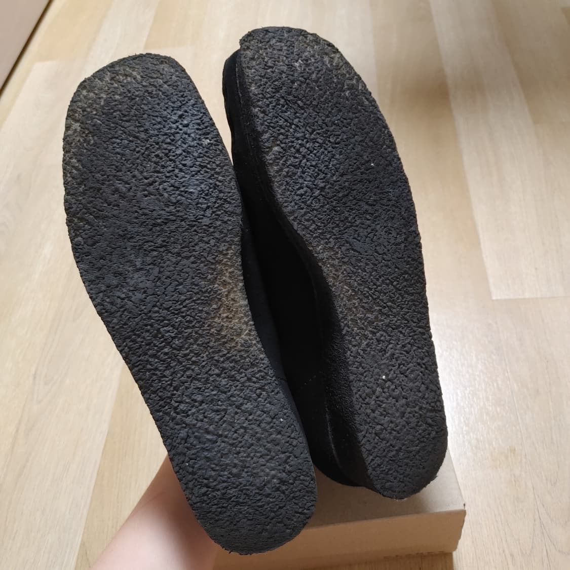 클락스 왈라비 블랙 260 uk7.5 +빈센트 슈레이스 - 후루츠패밀리