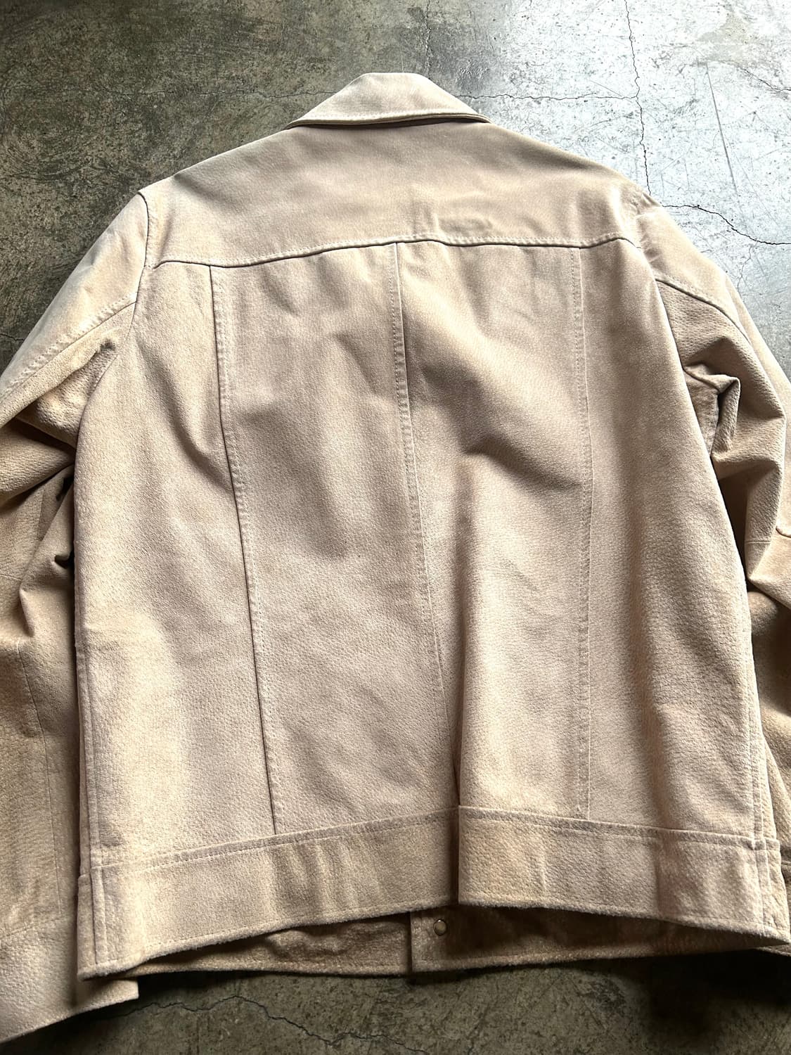 Pig Suede Trucker Jacket | 후루츠패밀리