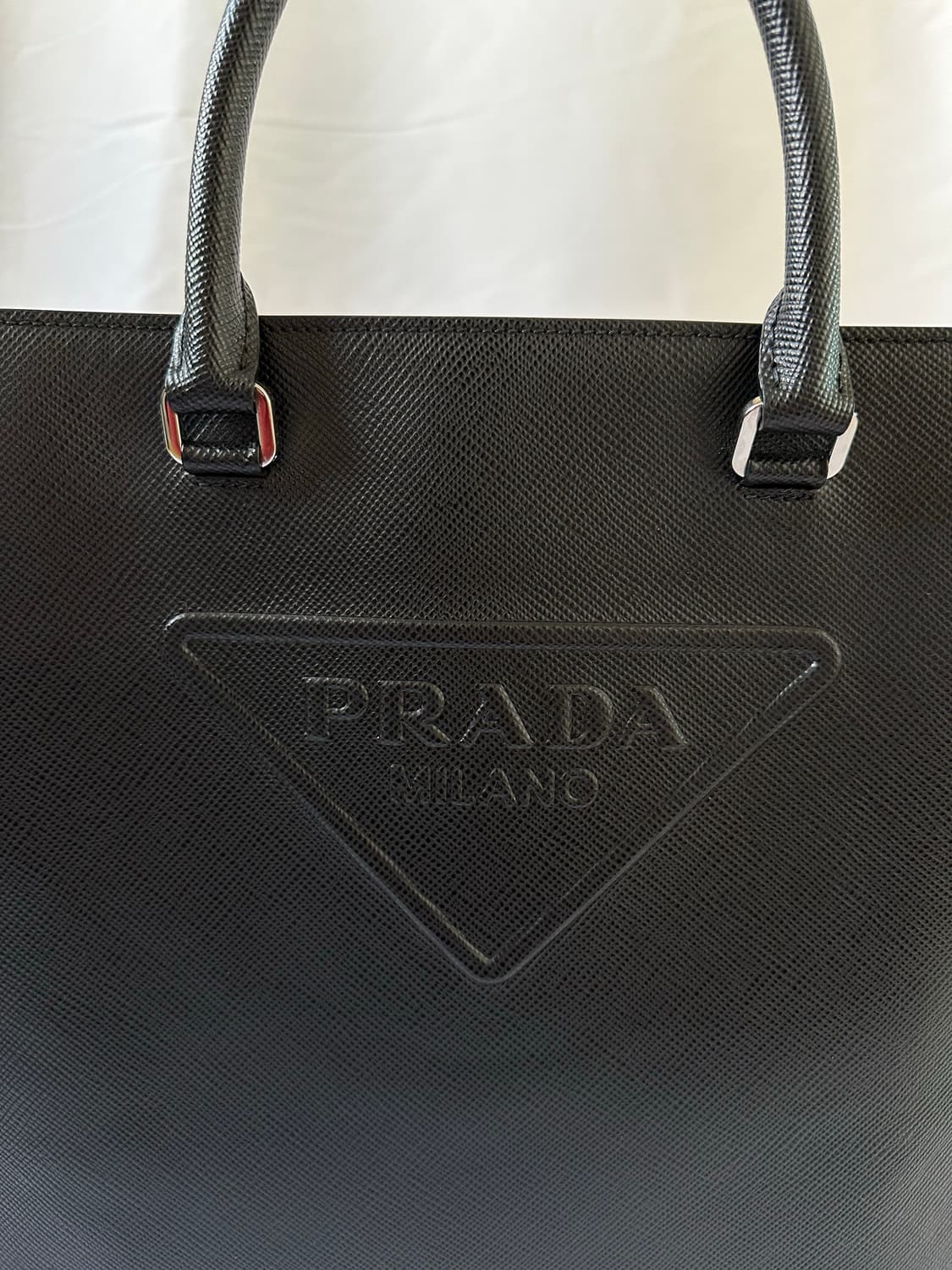 PRADA 프라다 22fw 사피아노 가죽 토트백 숄더백 | 후루츠패밀리
