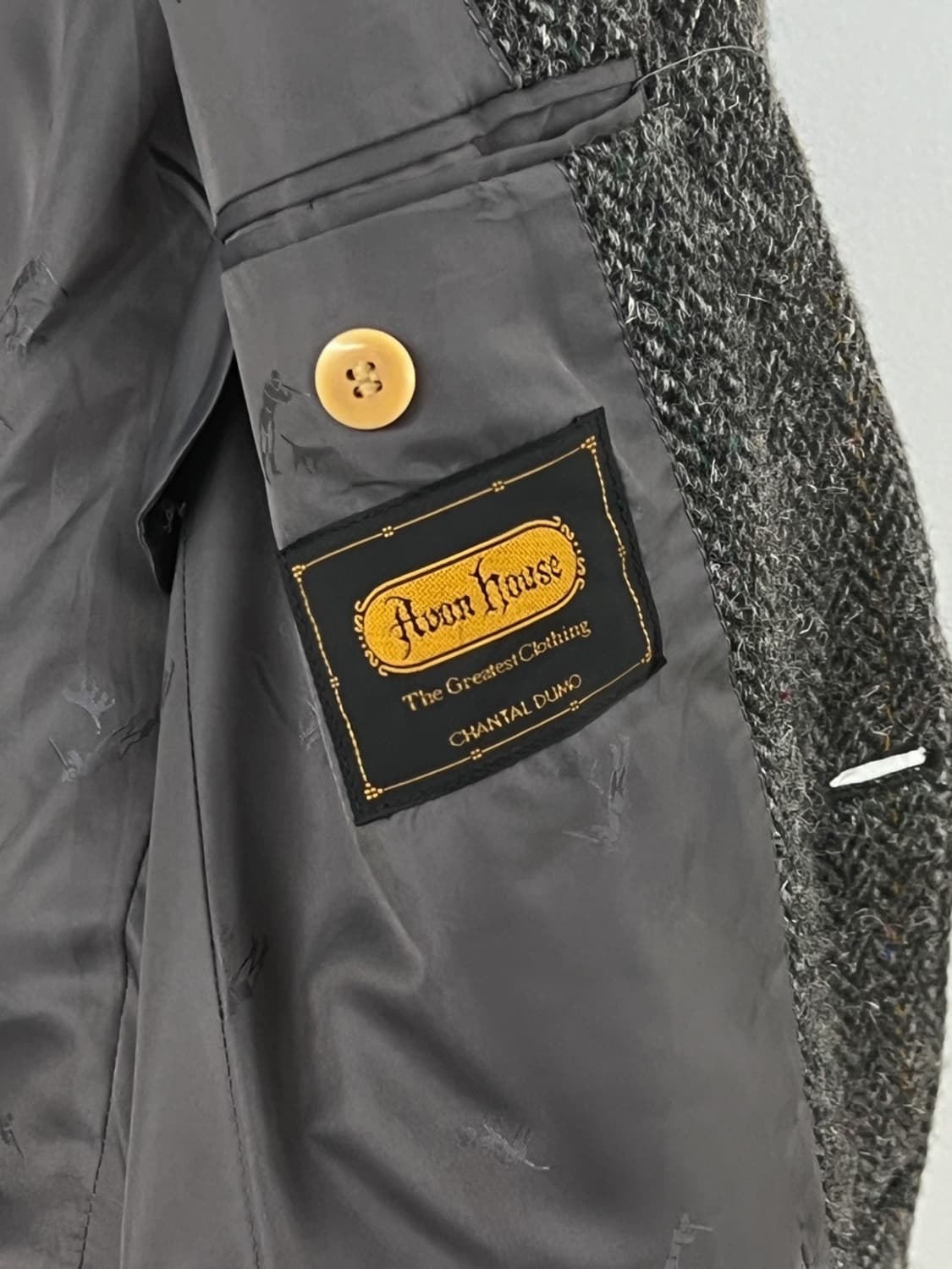 Avon House herringbone jacket | 후루츠패밀리