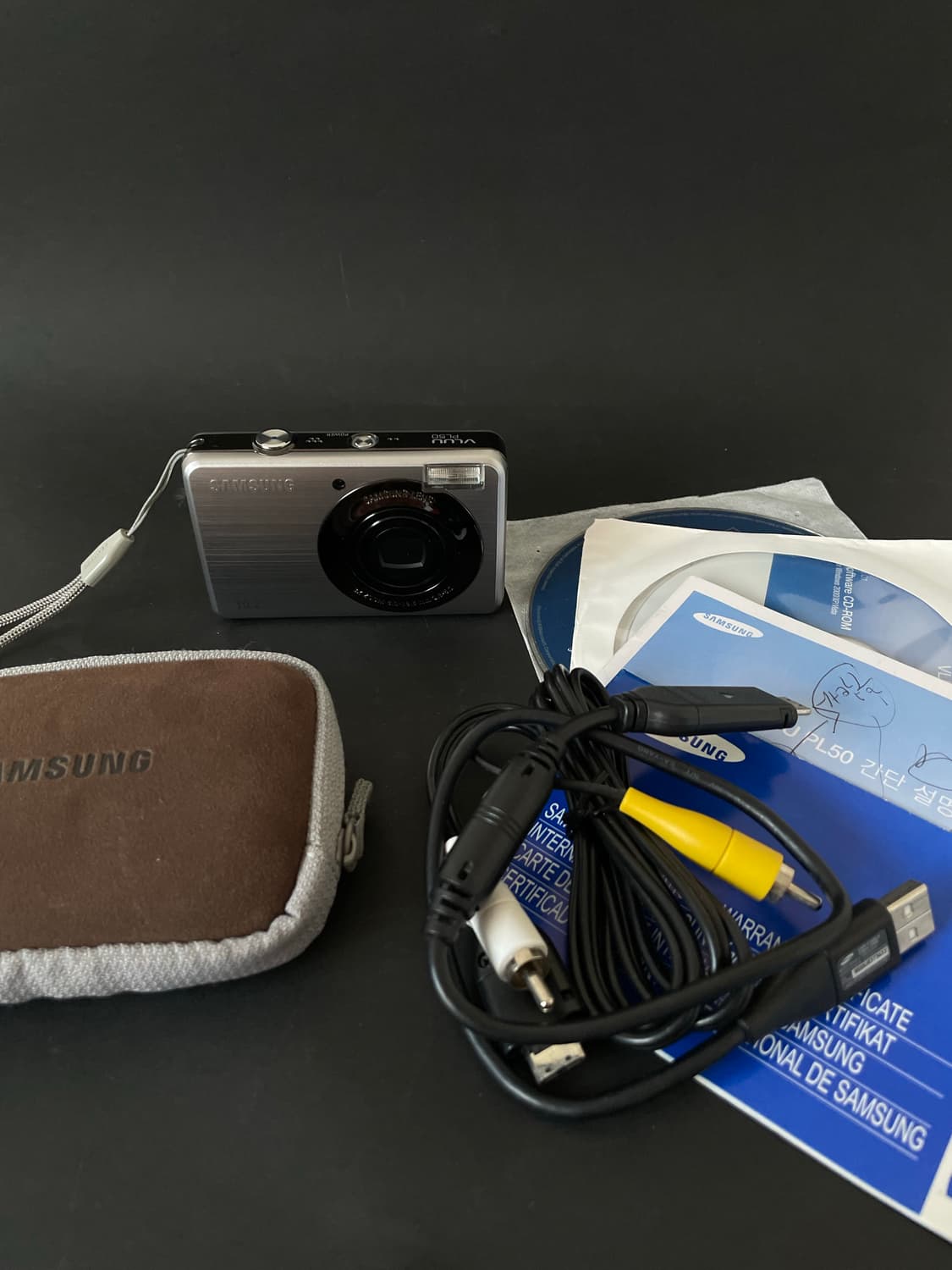 [즉시사용]삼성 VLUU PL50 실버 디카 카메라 | 후루츠패밀리