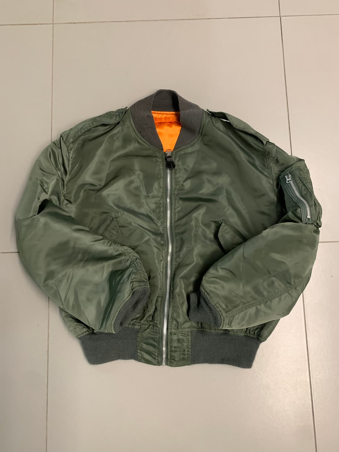 80s USAF L-2b 알파 자켓 XL | 후루츠패밀리