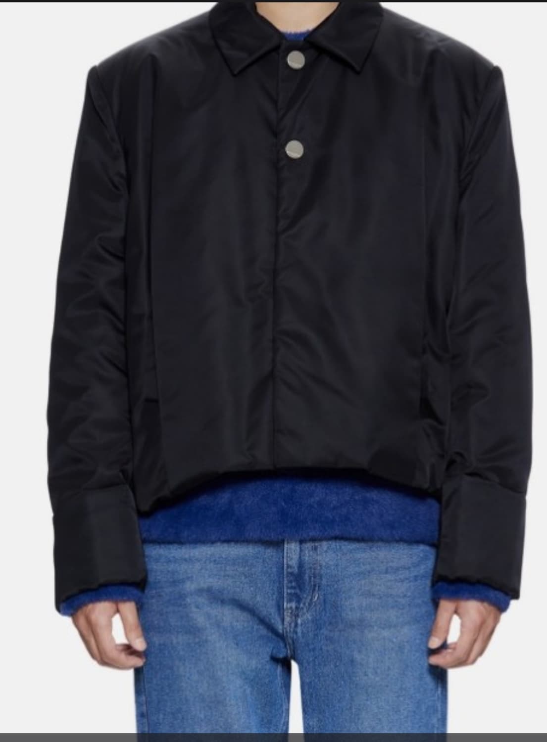 (46) 22FW 우영미 나일론 크롭 점퍼 - 후루츠패밀리