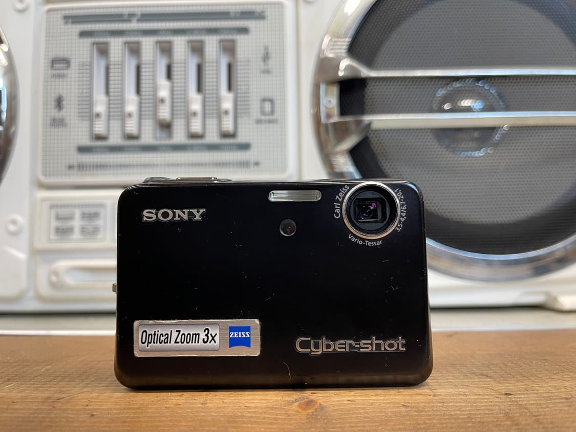 빈티지 소니 사이버샷 dsc-t3 디지털 카메라 | 후루츠패밀리