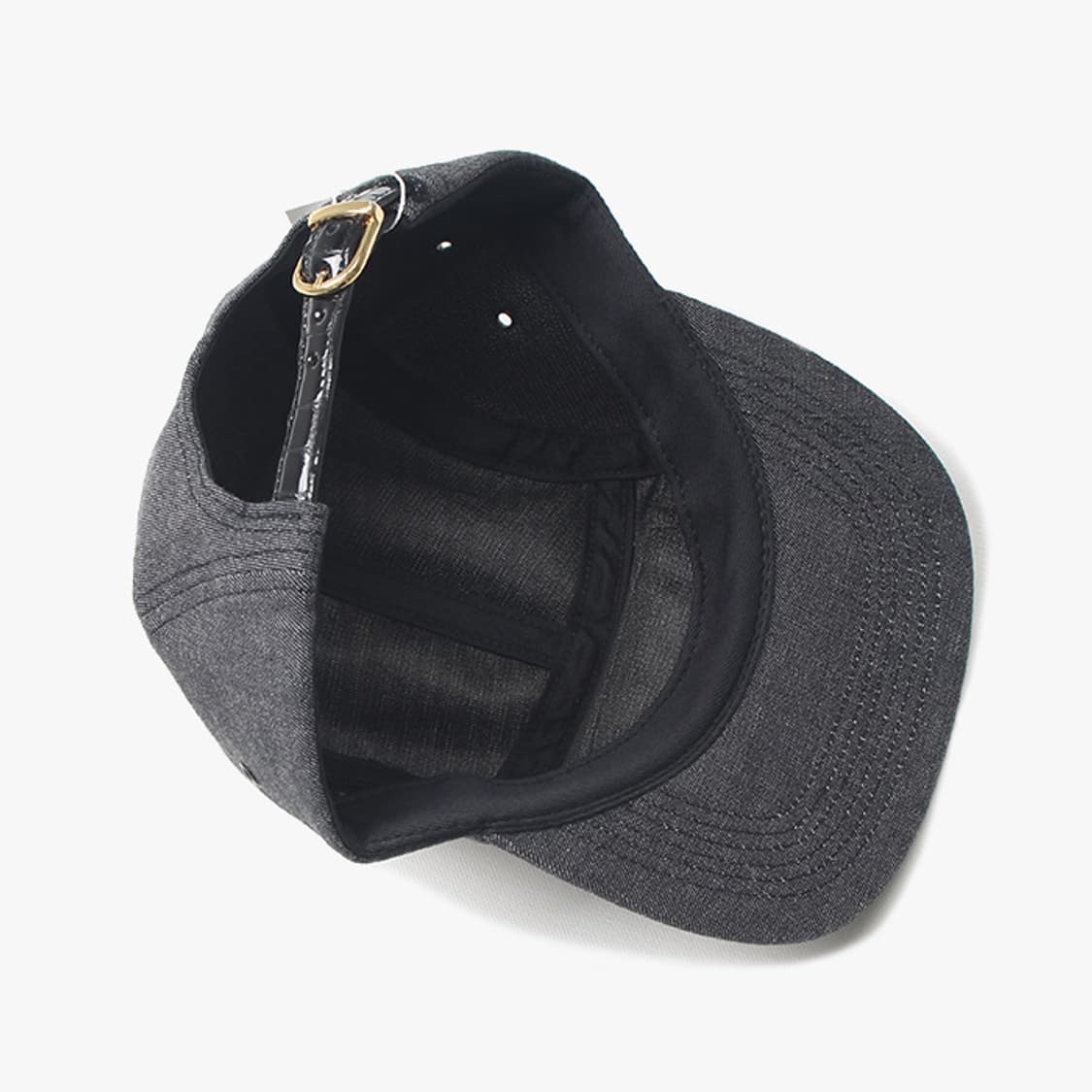 SUPREME "Black Denim Cap" | 후루츠패밀리