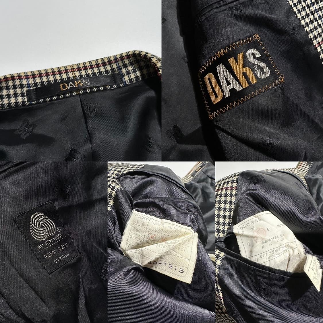 닥스 체크 싱글 블레이저 | 후루츠패밀리