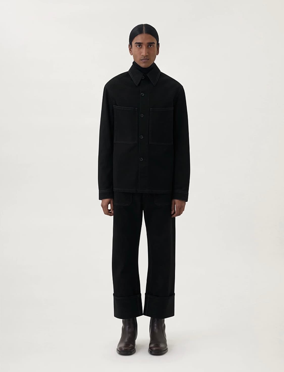 르메르 데님 오버 셔츠 21fw (50) - 후루츠패밀리