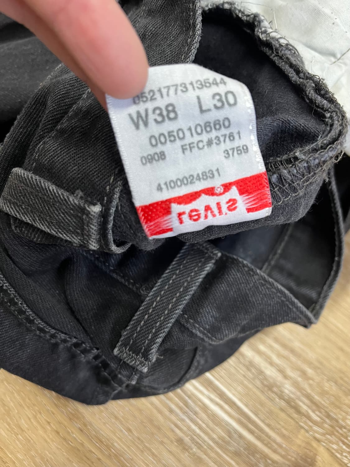 00s 리바이스 501 흑청바지 36 | 후루츠패밀리