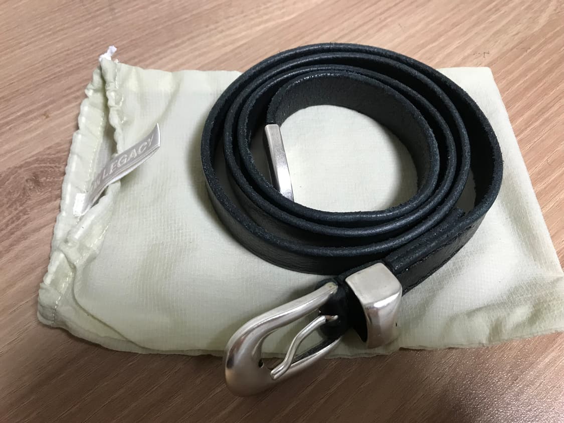 OUR LEGACY BELT 2CM 90 